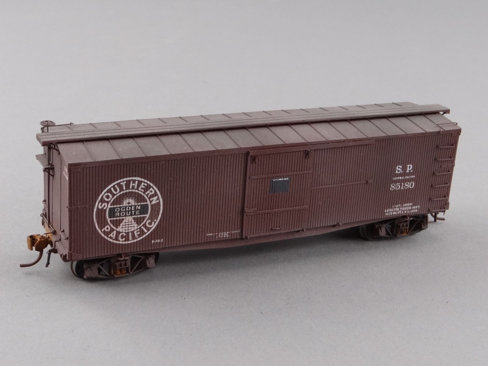 HO Westerfield 1704 Pro Built Kit - SP Southern Pacific Ogden Route B-50-2 Box Car #85180 - Custom