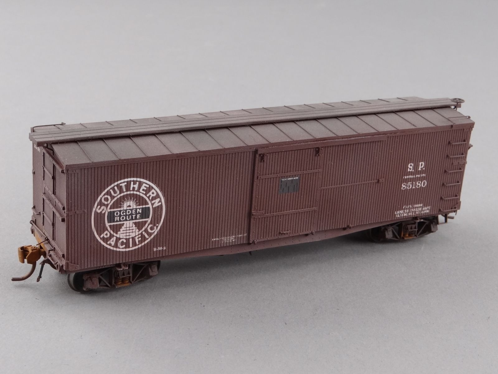 HO Westerfield 1704 Pro Built Kit - SP Southern Pacific Ogden Route B-50-2 Box Car #85180 - Custom