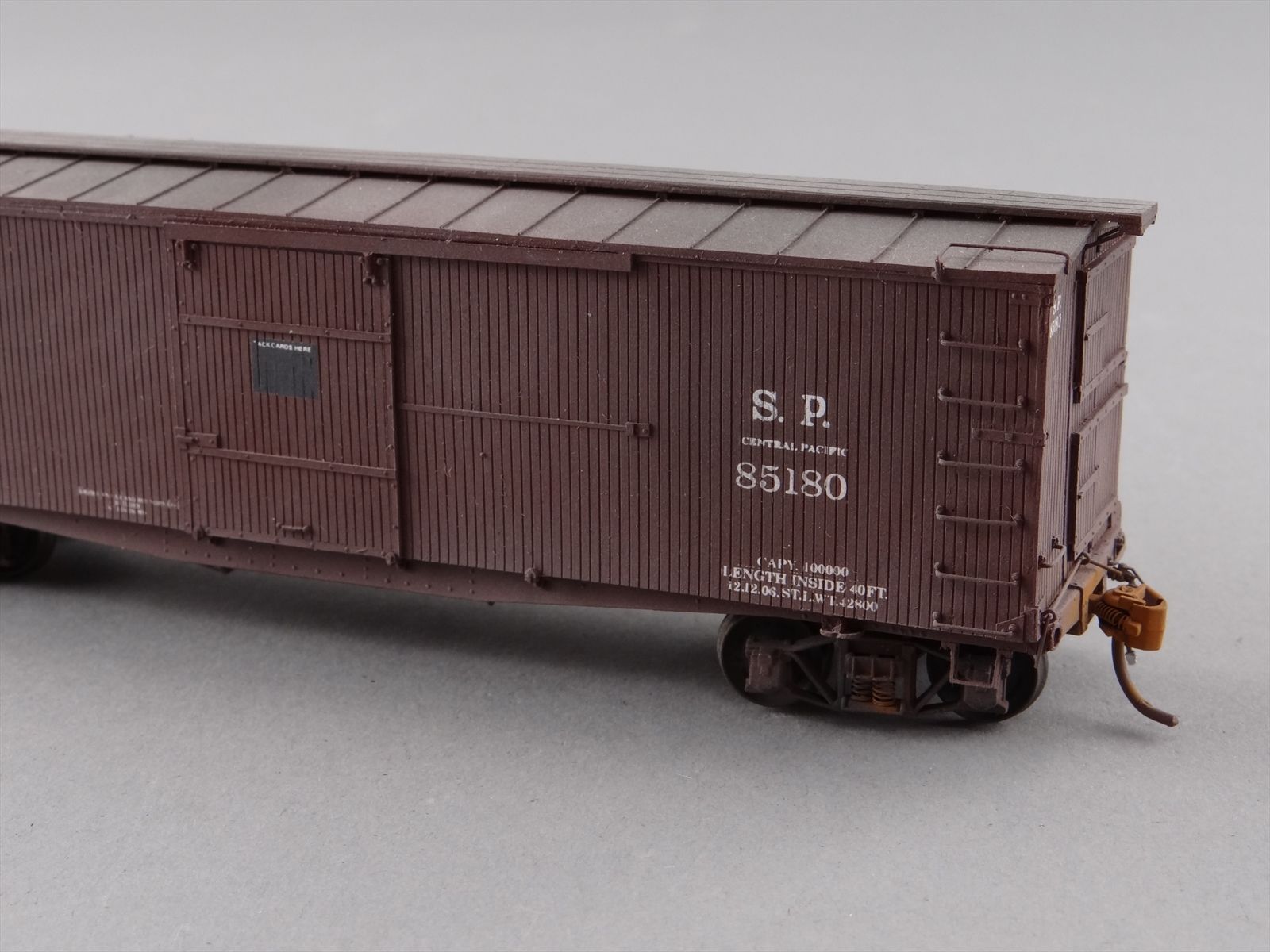 HO Westerfield 1704 Pro Built Kit - SP Southern Pacific Ogden Route B-50-2 Box Car #85180 - Custom