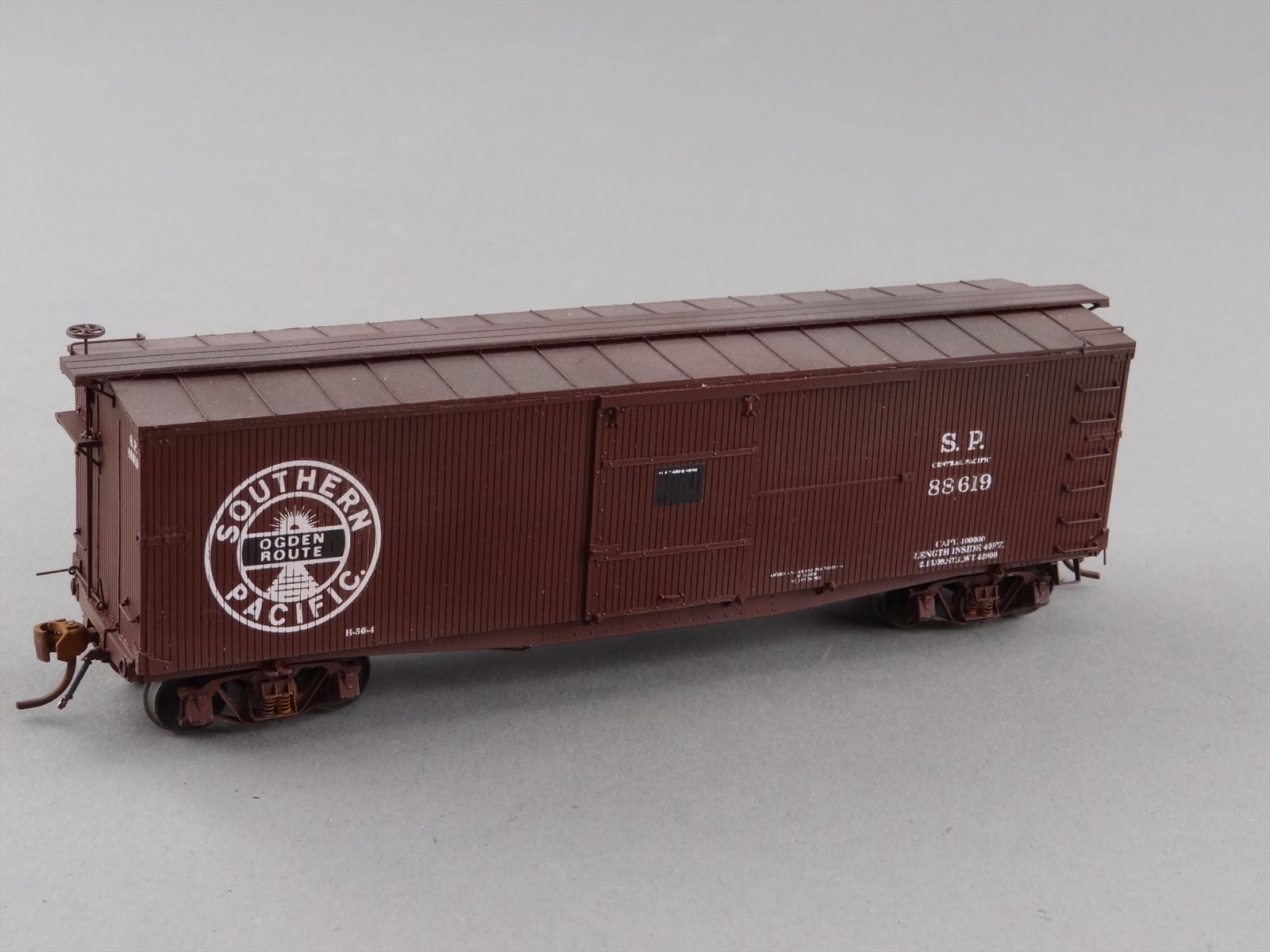 HO Westerfield 1704 Pro Built Kit - SP Southern Pacific Ogden Route B-50-4 Box Car #88619 - Custom