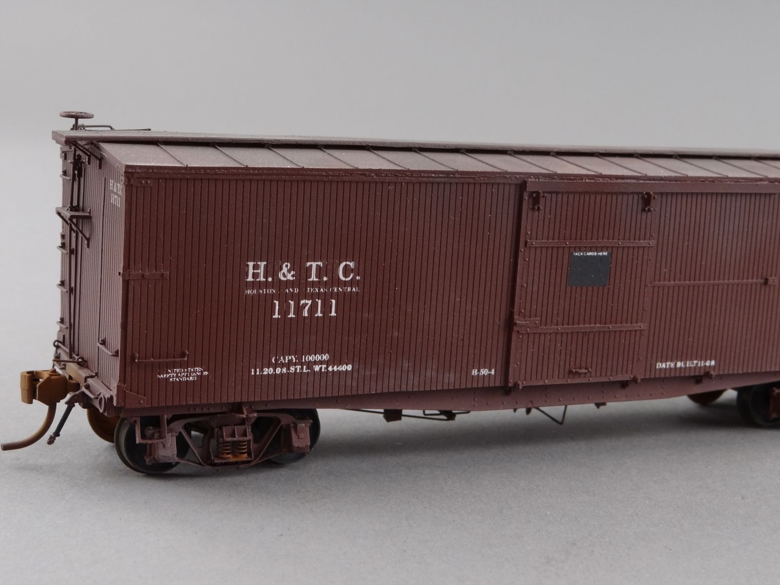 HO Westerfield 1716 Pro Built Kit - SP / H&TC Houston & Texas Central B-50-4 Box Car #11711 - Custom