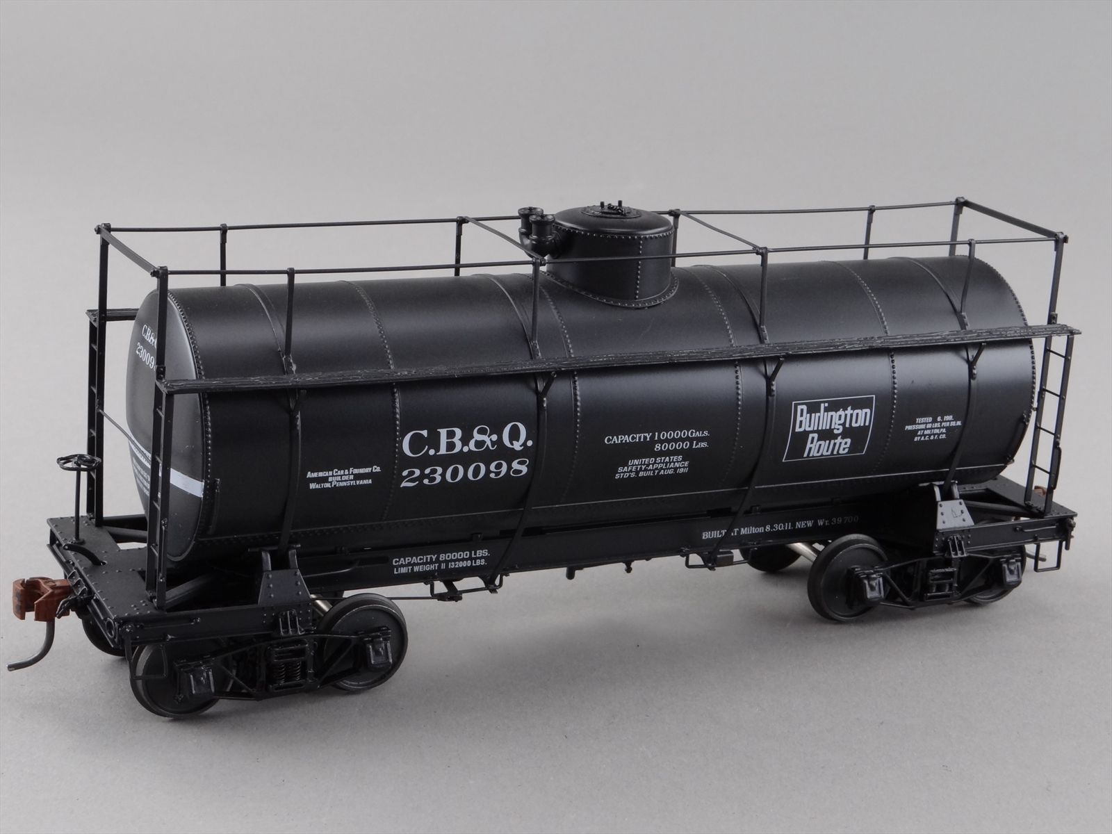 O 2-Rail Brass RY Models 2805117 Rich Yoder CB&Q Burlington 10,000 ...