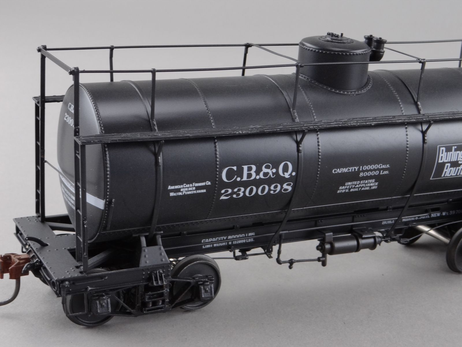 O 2-Rail Brass RY Models 2805117 Rich Yoder CB&Q Burlington 10,000 ...