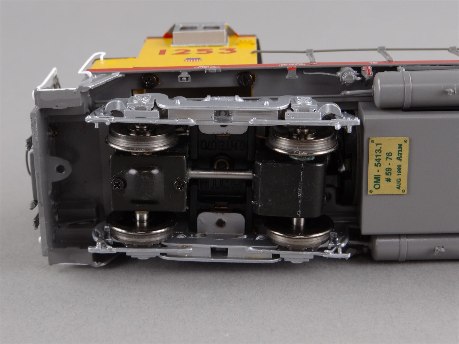 HO Brass Model Train - OMI 5413.1 Overland UP Union Pacific SW10 Diesel ...