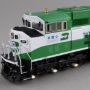 HO Brass Model Train - OMI 5846.1 BN Burlington Northern EMD SD60MAC ...