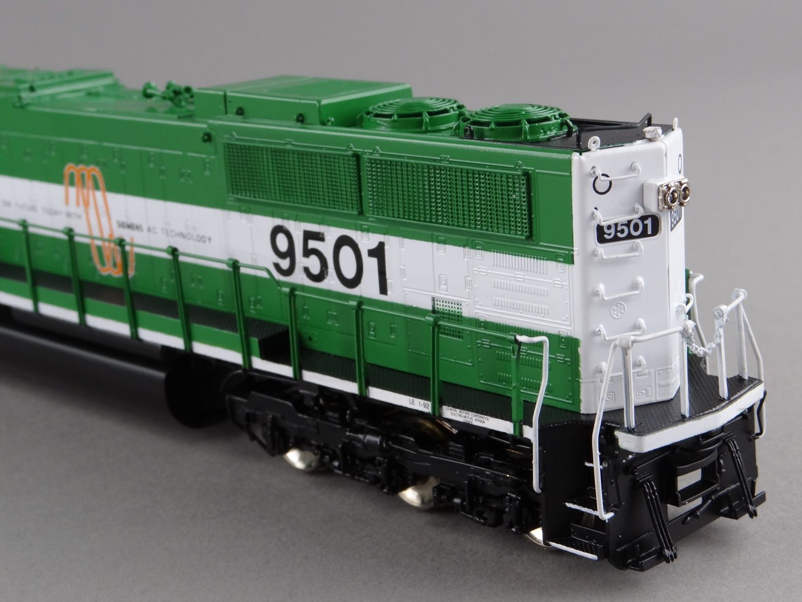 HO Brass Model Train - OMI 5846.1 BN Burlington Northern EMD SD60MAC ...