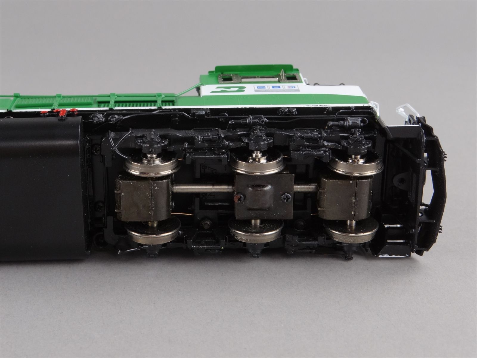 HO Brass Model Train - OMI 5846.1 BN Burlington Northern EMD SD60MAC ...