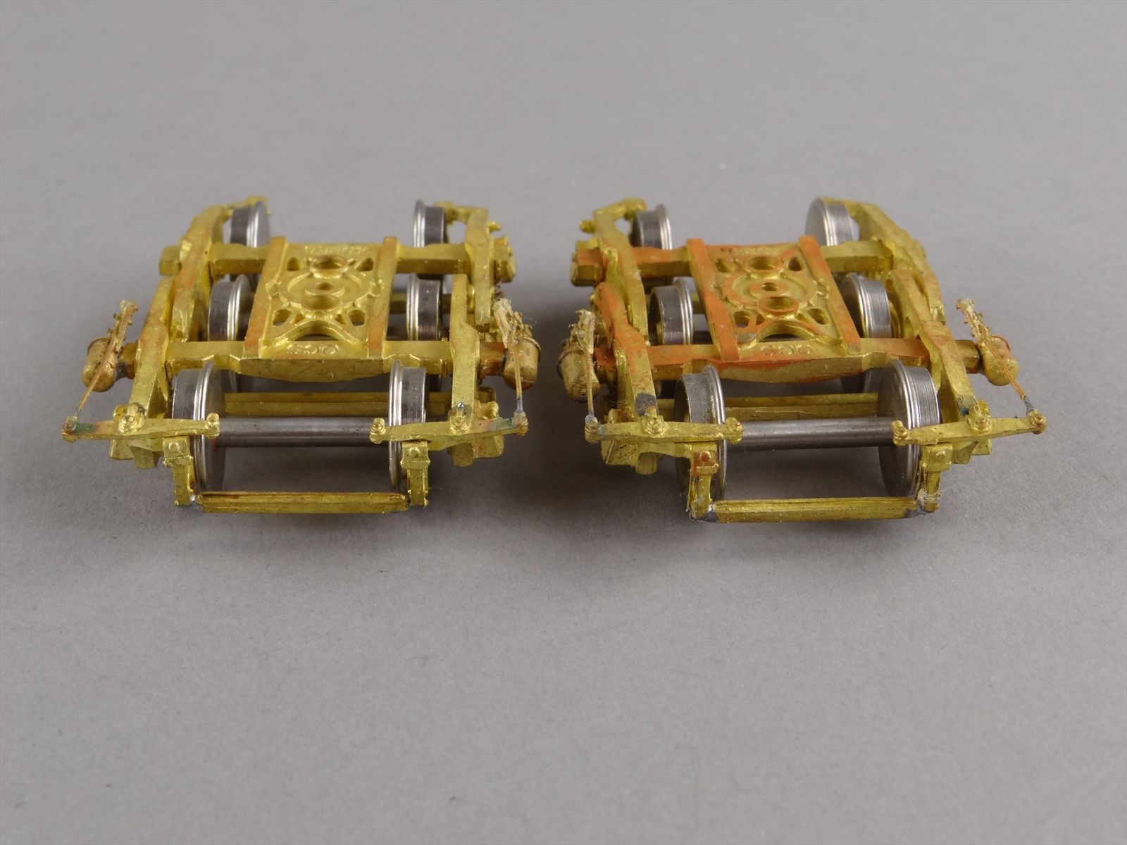 HO Brass OMI Overland Buckeye Six Wheel Tender Truck - 1 Pair - Plain ...