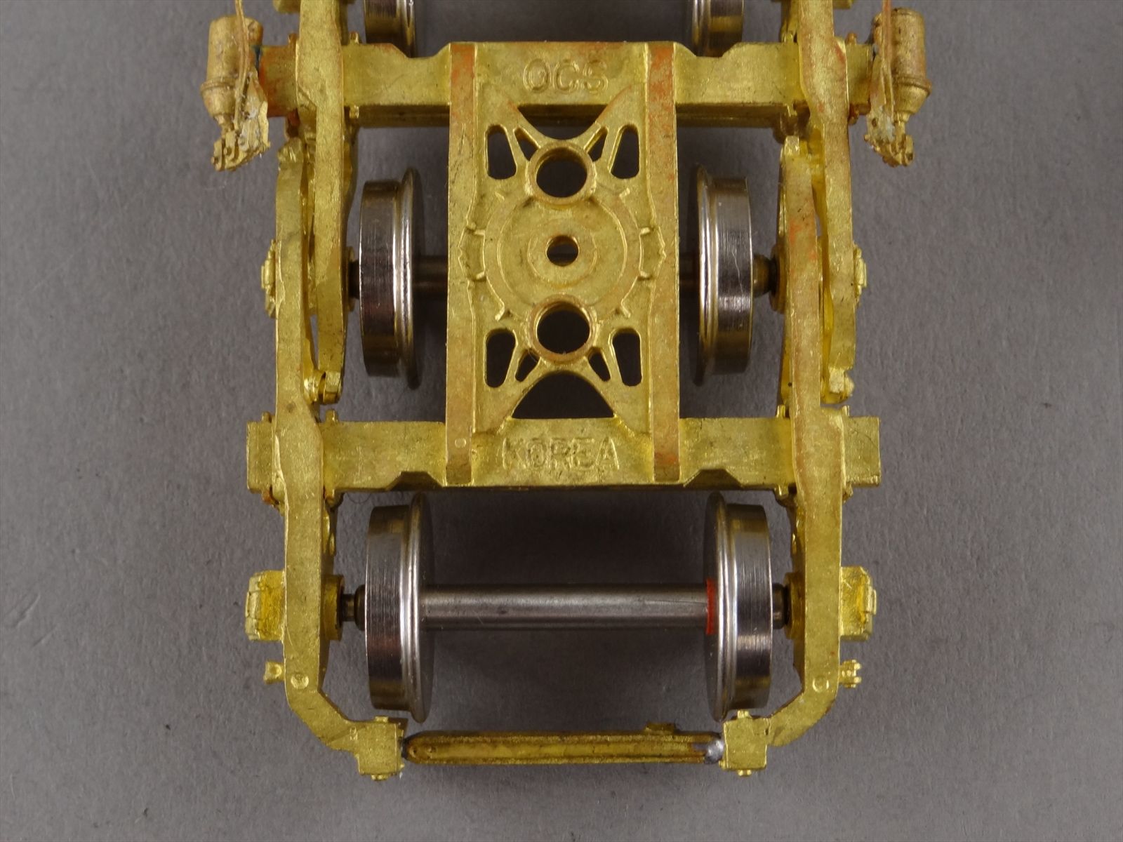 HO Brass OMI Overland Buckeye Six Wheel Tender Truck - 1 Pair - Plain ...