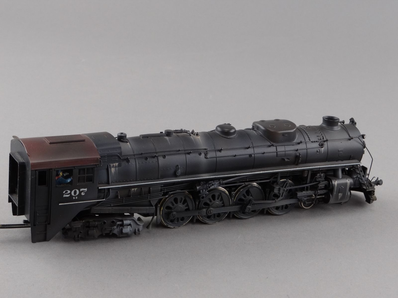 HO Brass Model Train NWSL Northwest Short Line Milwaukee Road 4-8-4 S-2 ...