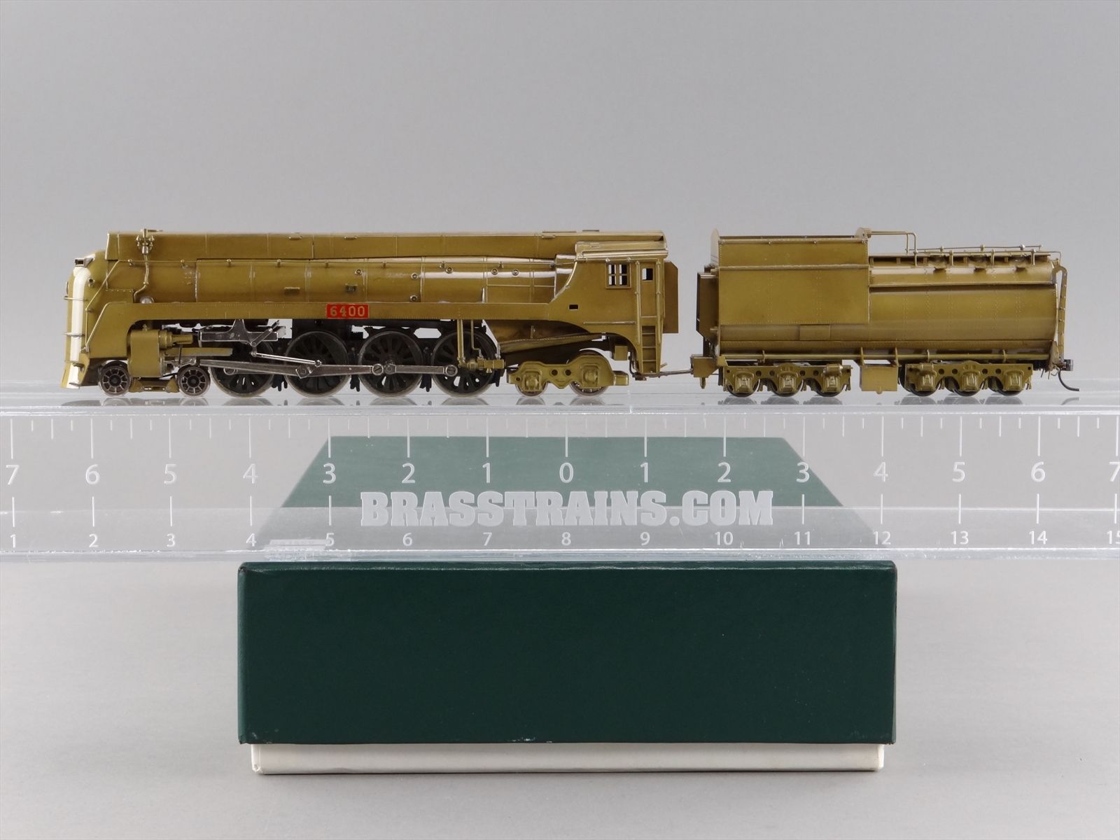 HO Brass Nickle Plate Products CN / GTW Grand Trunk Western 4-8-4 #6400 ...