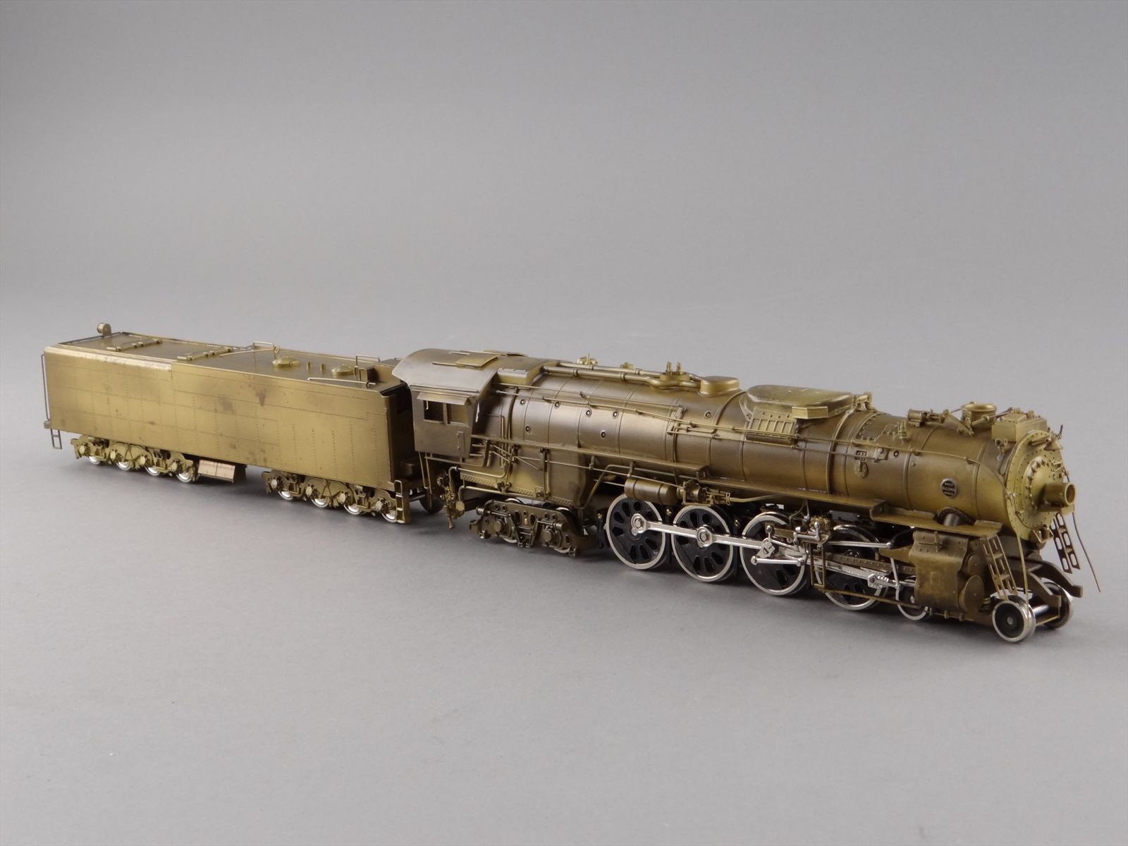HO Brass PFM United ATSF Santa Fe 4-8-4 Northern - 1975 Run Thin Roller ...