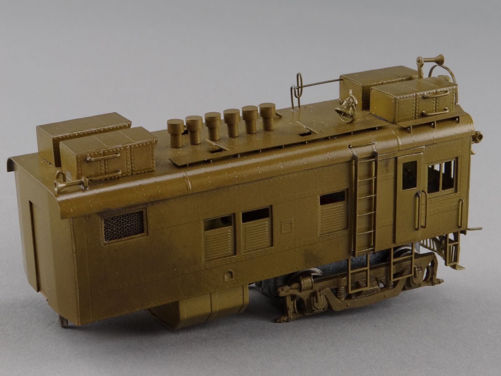 HO Brass Model Train - Hallmark ATSF Santa Fe M-190 Articulated Gas ...