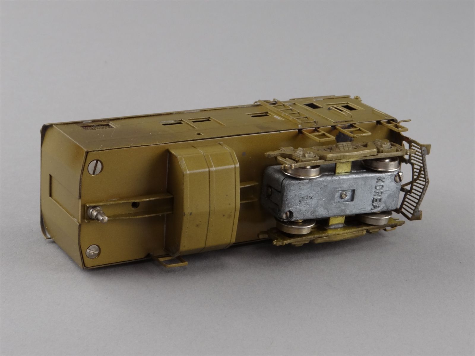 HO Brass Model Train - Hallmark ATSF Santa Fe M-190 Articulated Gas ...