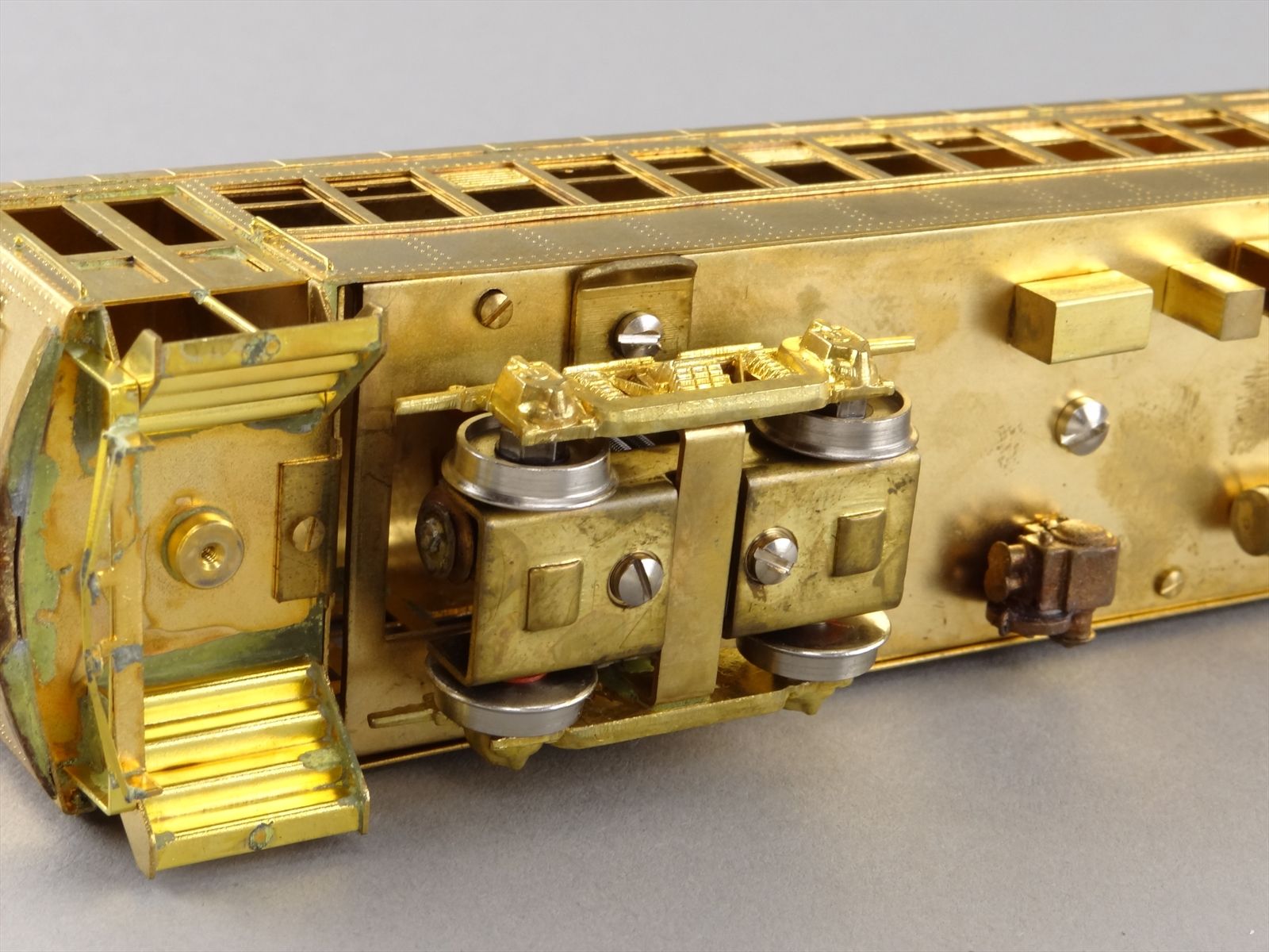 HO Brass Model Train - Suydam Orion 400 PE Pacific Electric Steel Blimp ...