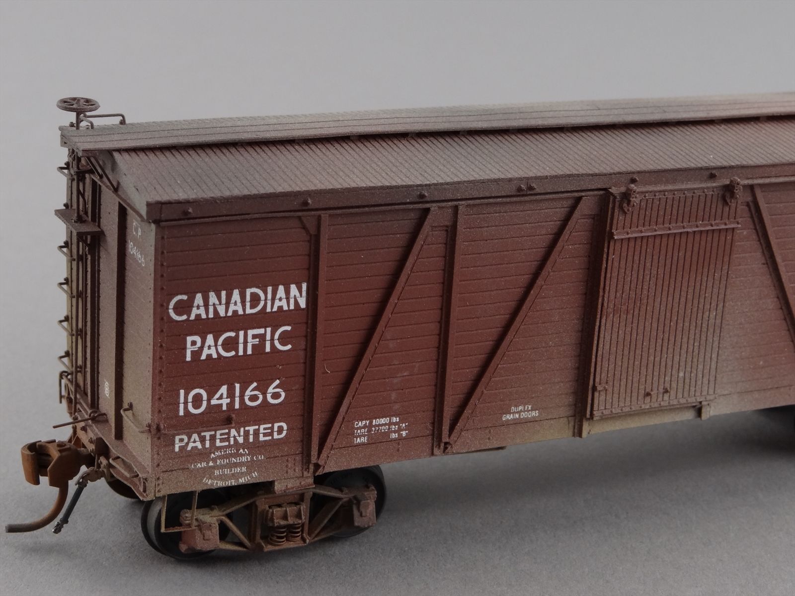HO Westerfield 1501 Pro Built Kit - CPR CP Canadian Pacific Fowler 36 ...