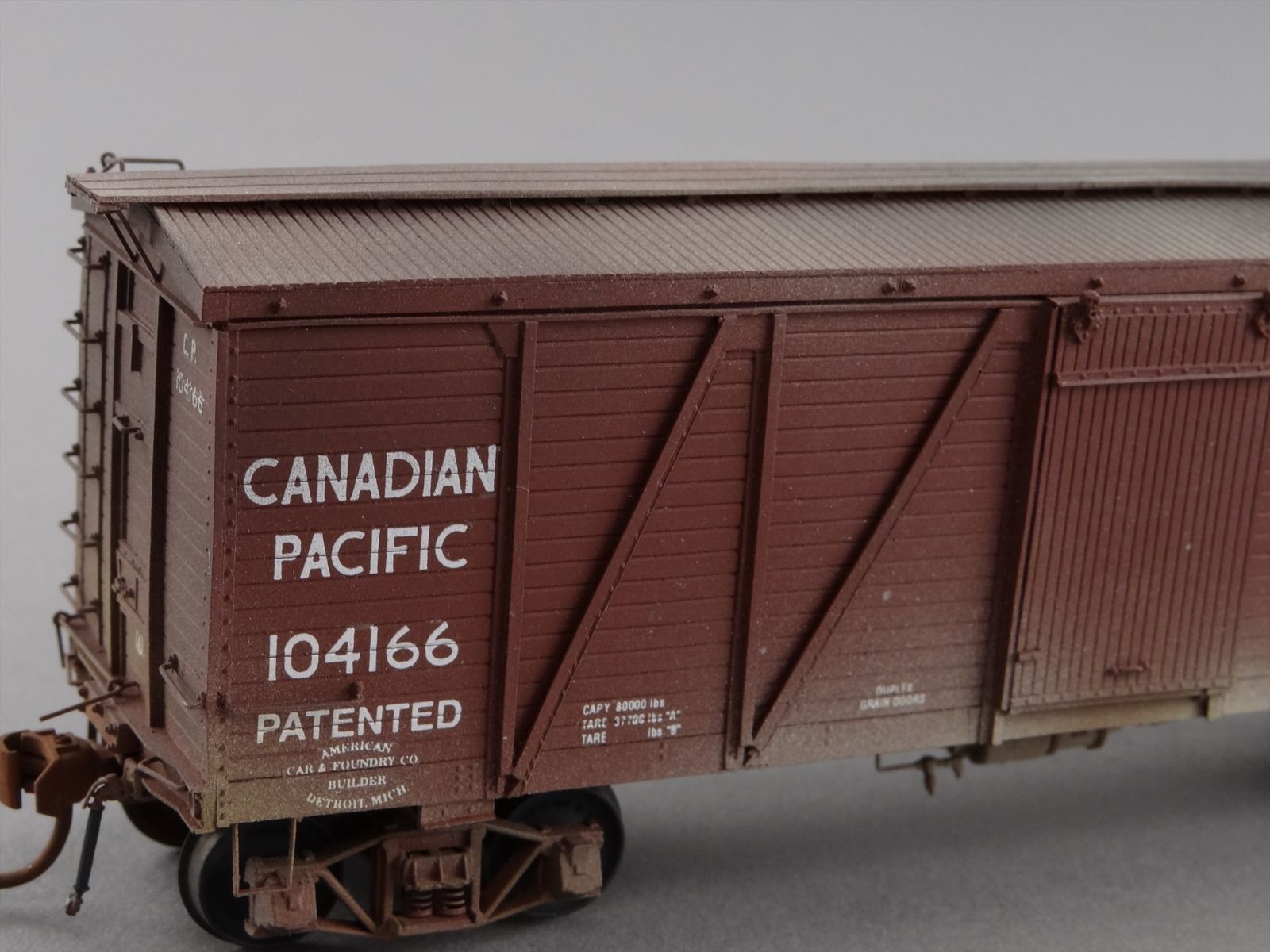HO Westerfield 1501 Pro Built Kit - CPR CP Canadian Pacific Fowler 36 ...