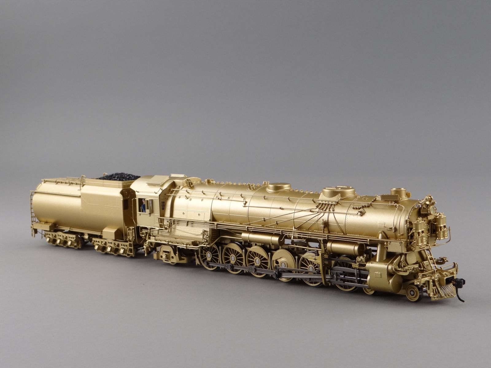 HO Broadway Limited BLI2070 UP-4/5, 4-12-2, Varnished BRASS, modernized ...