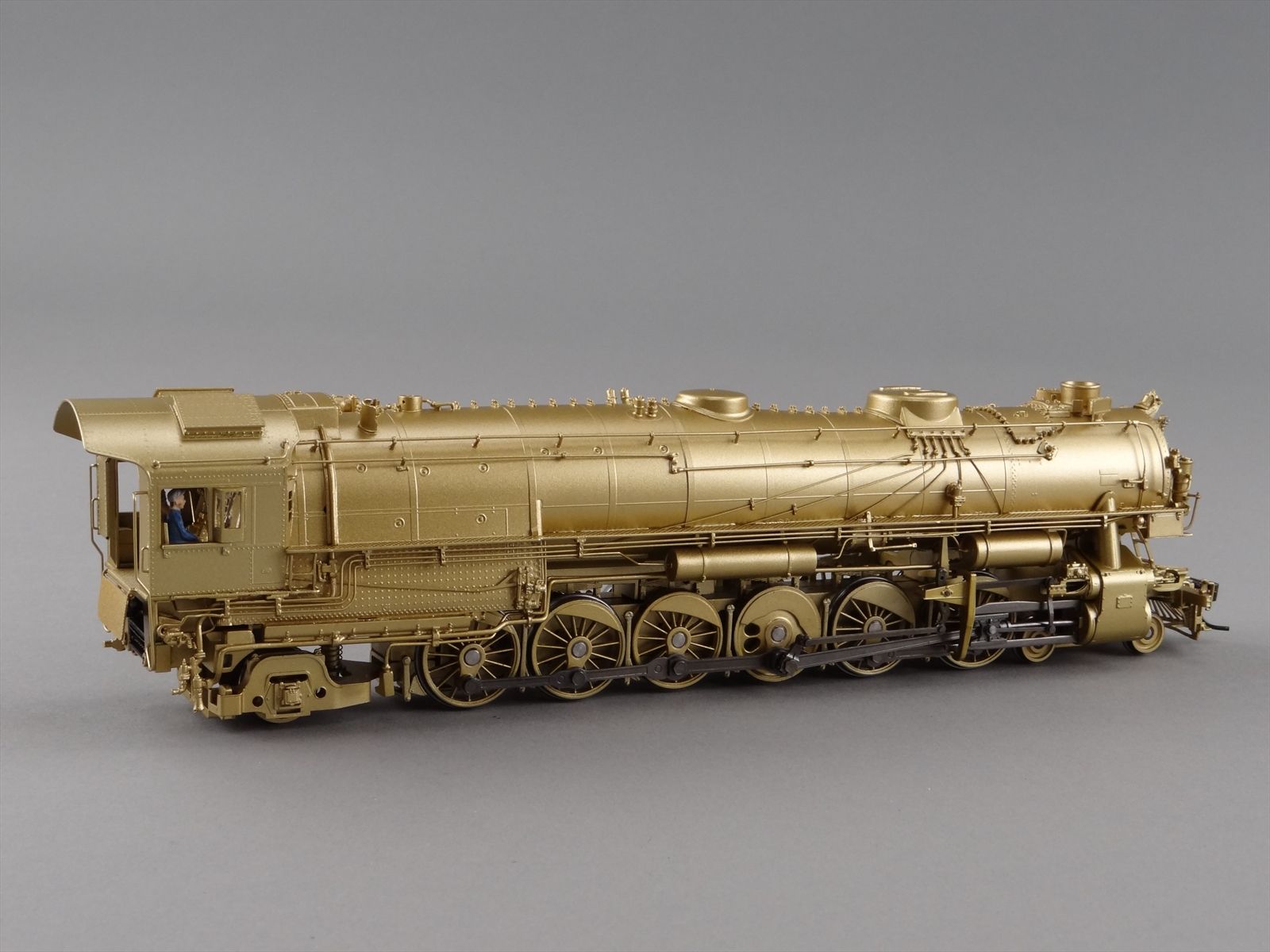 HO Broadway Limited BLI2070 UP-4/5, 4-12-2, Varnished BRASS, modernized ...