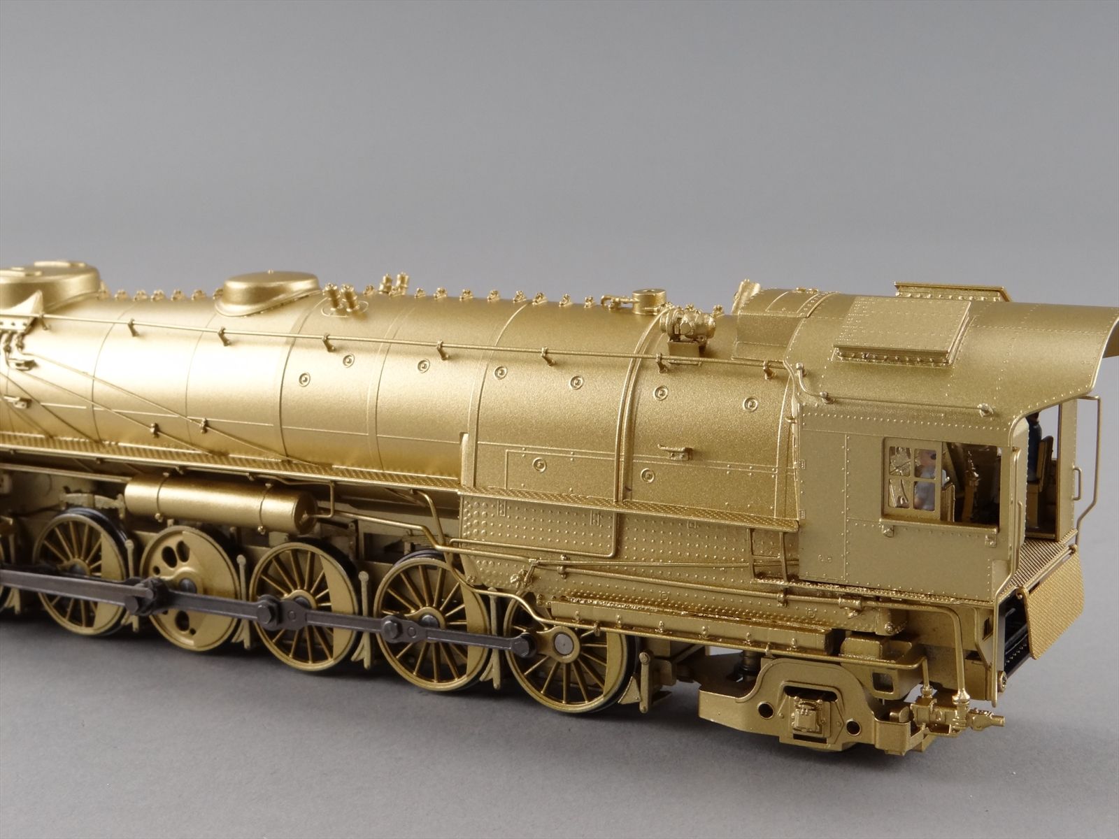 HO Broadway Limited BLI2070 UP-4/5, 4-12-2, Varnished BRASS, modernized ...