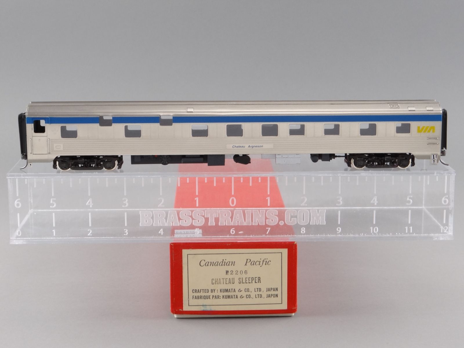 HO Brass SOHO / VH Van Hobbies Kumata 2206 CPR CP Canadian Pacific VIA ...