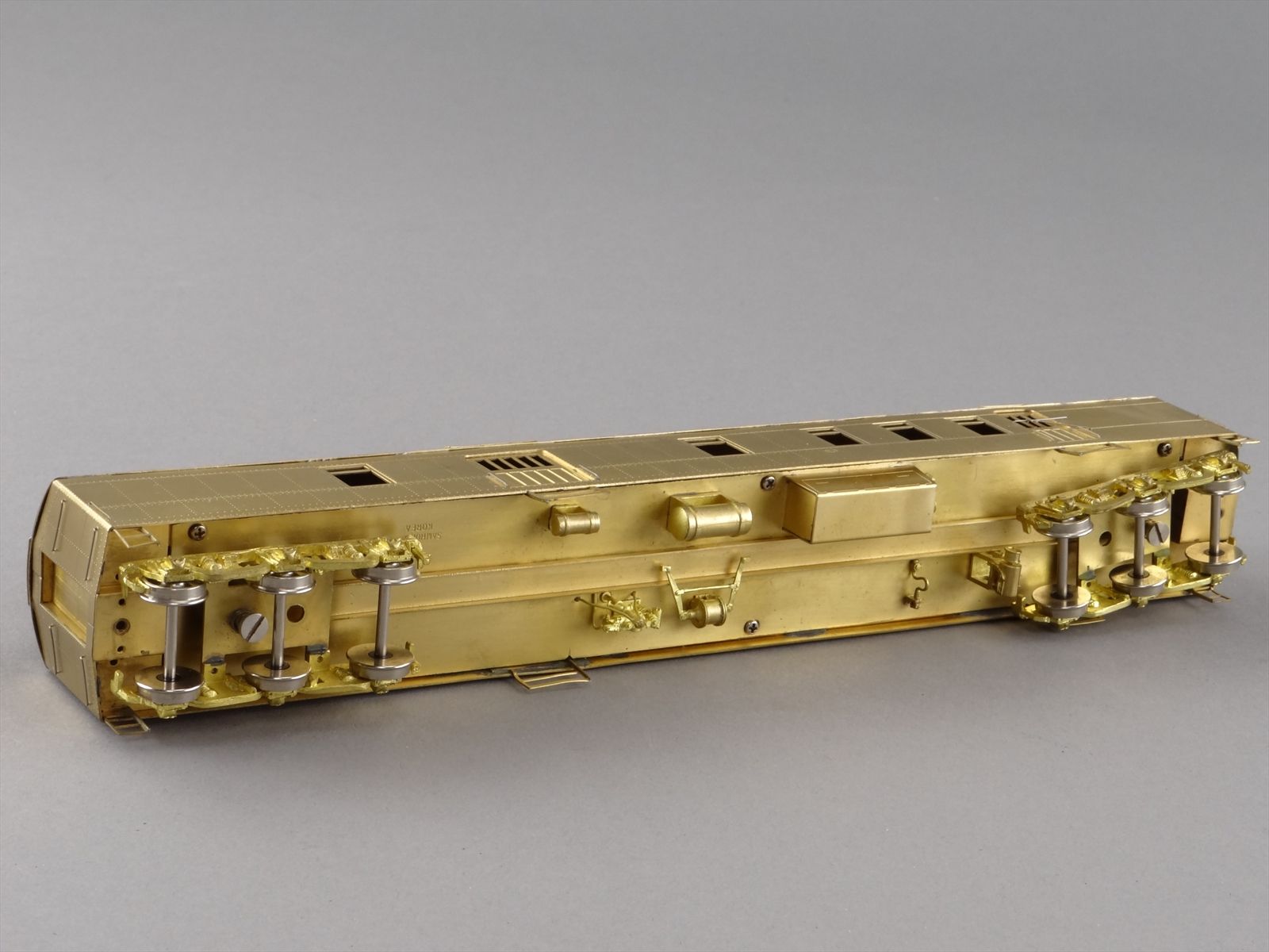 HO Brass TCY Coach Yard UP Union Pacific Harriman 69' Baggage RPO #2234 ...