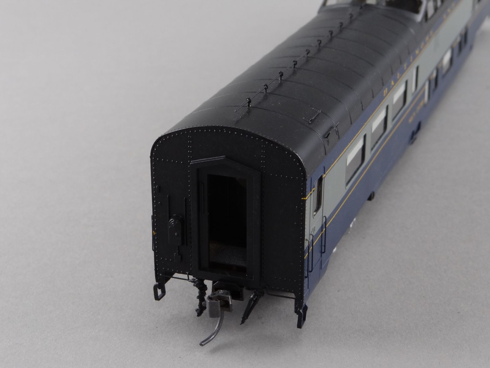 HO Brass Palace Car Co. Custom Series B&O Baltimore & Ohio Strata Dome ...