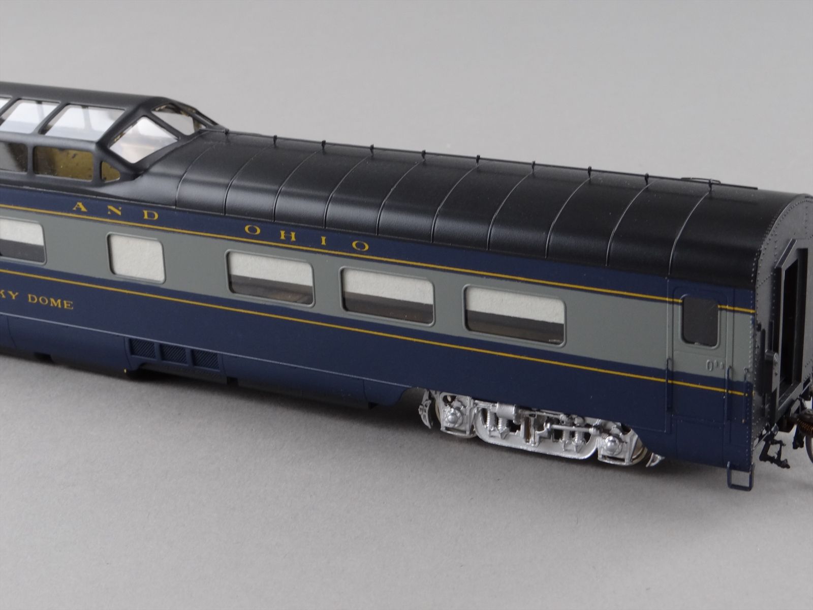 HO Brass Palace Car Co. Custom Series B&O Baltimore & Ohio Strata Dome ...