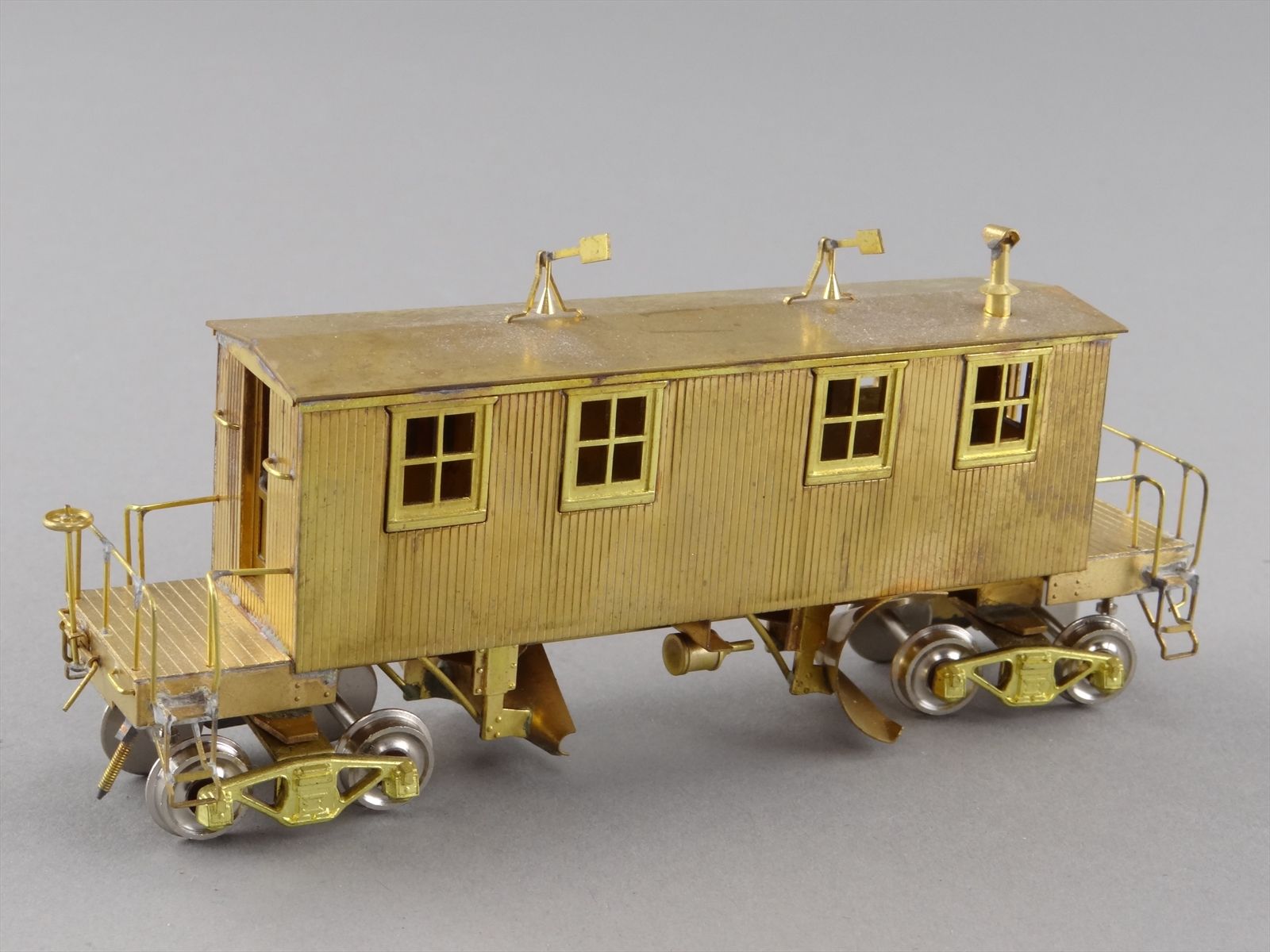 HO Brass Lambert Associates SP Southern Pacific Snow Flanger Car