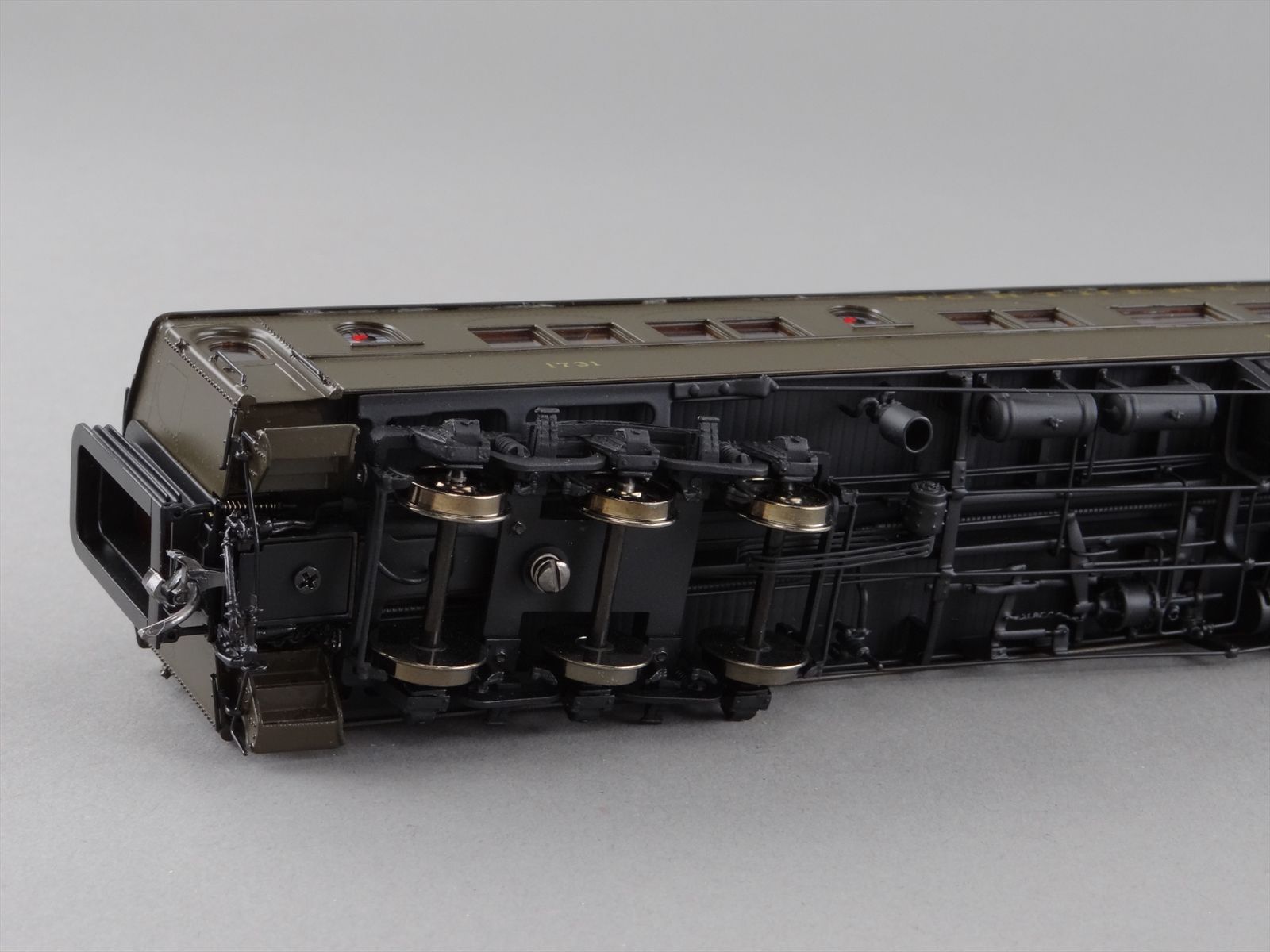 HO Brass W&R NP Northern Pacific Pullman Green Parlor Passenger Car ...