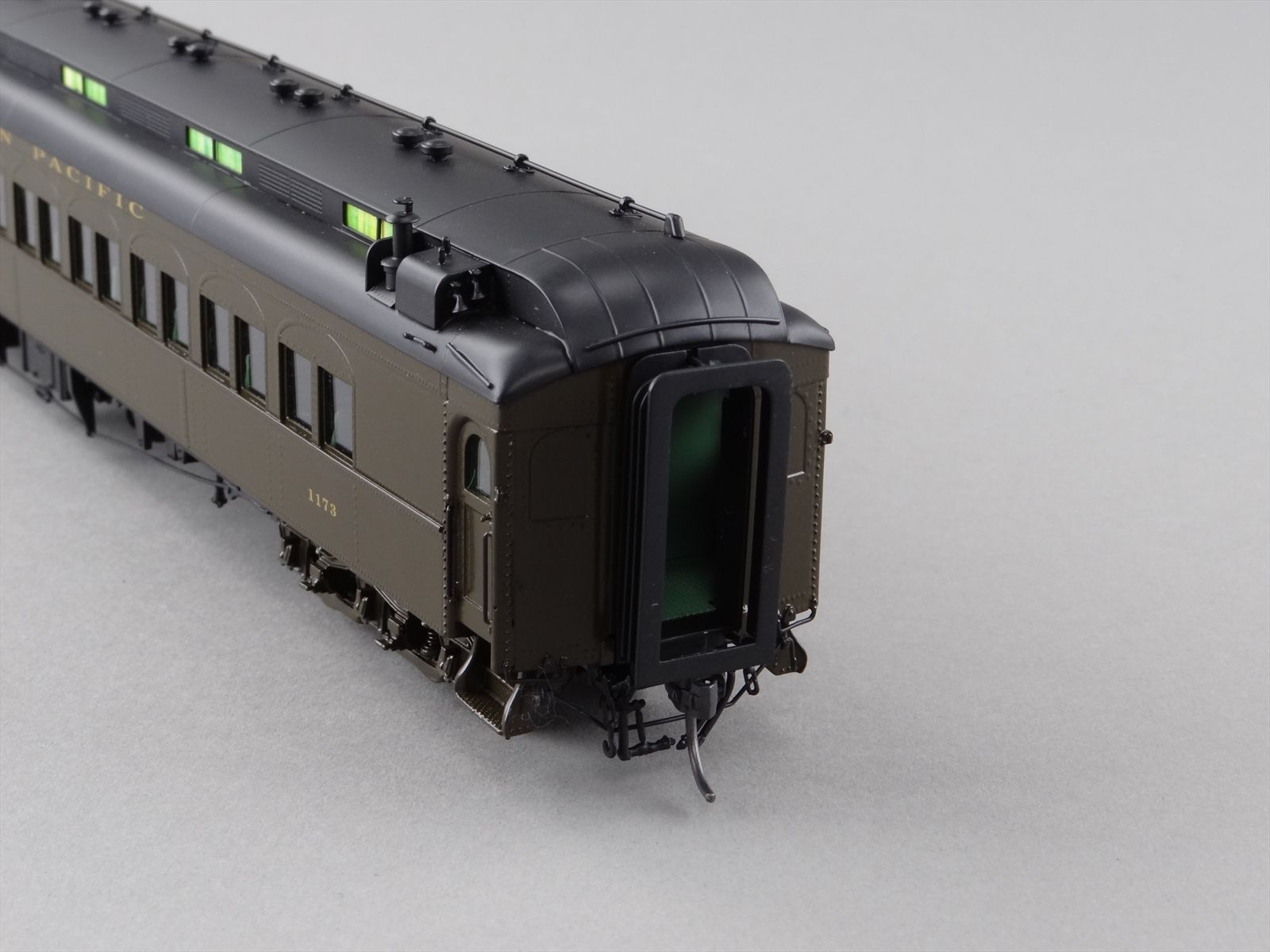 HO Brass W&R Enterprises NP Dormitory Smoker Car #1173 w/ Interior ...