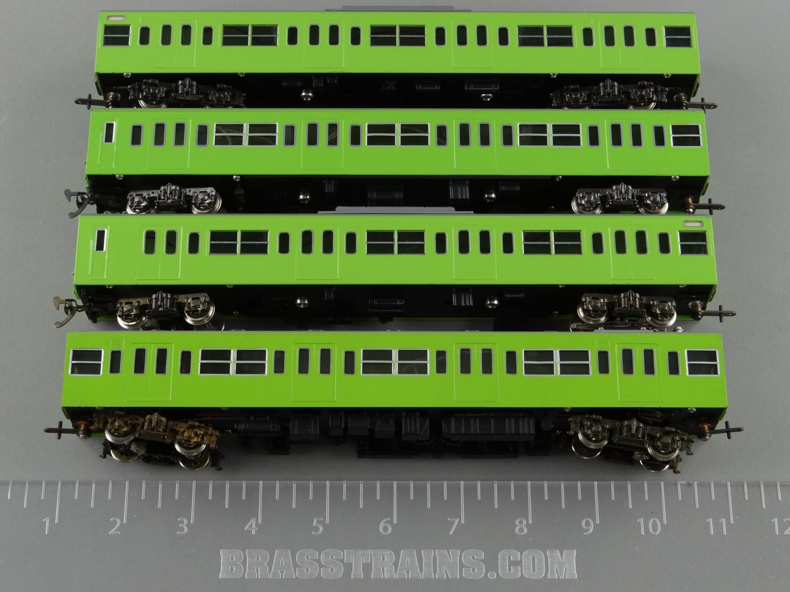 HO Scale Japanese Brass - KTM 102 / 103 Katsumi Yamanote Line 4 Unit ...