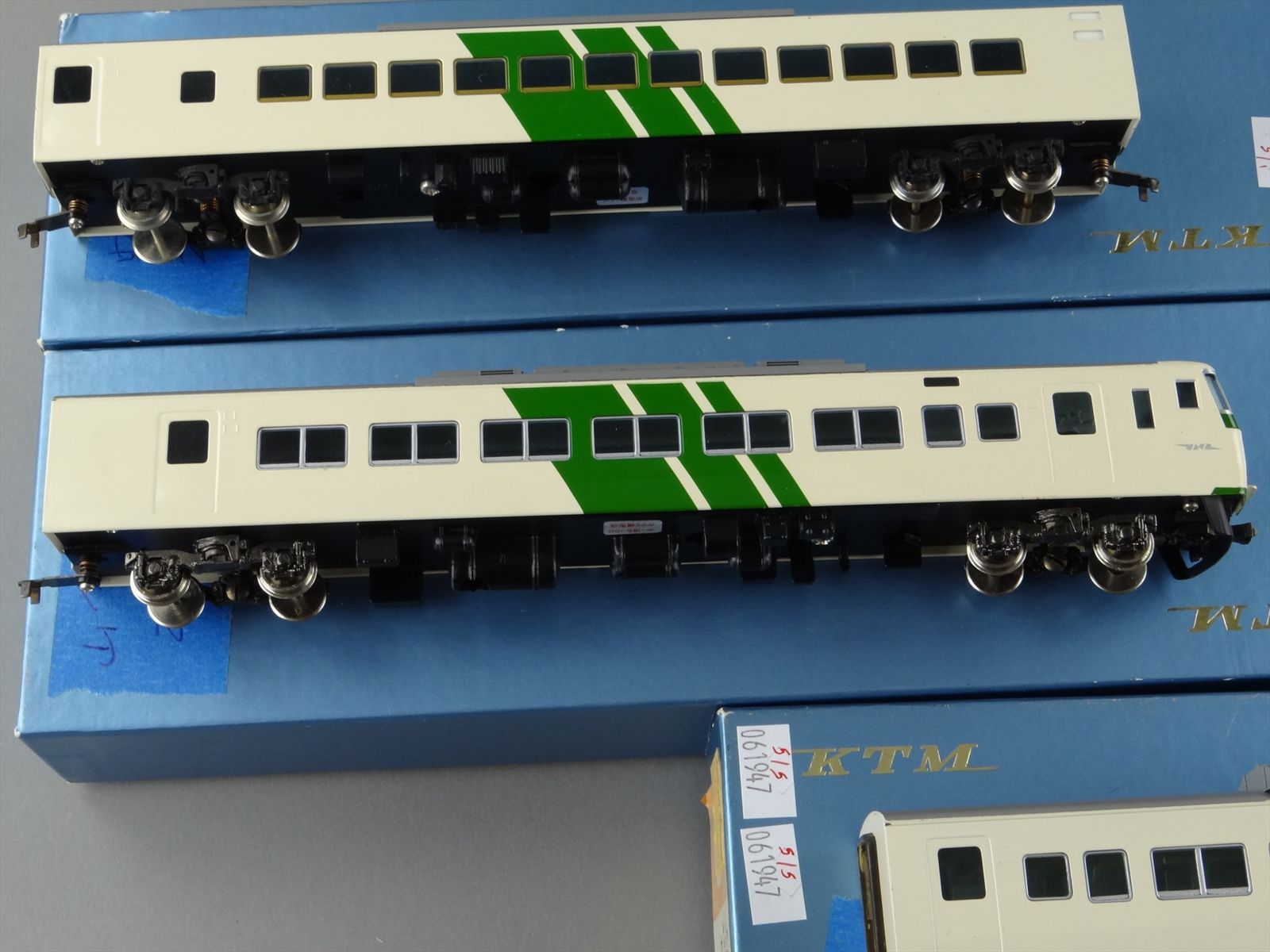 HO Scale Japanese Brass - KTM 184 / 185 Katsumi Izukyu 5 Unit Passenger ...