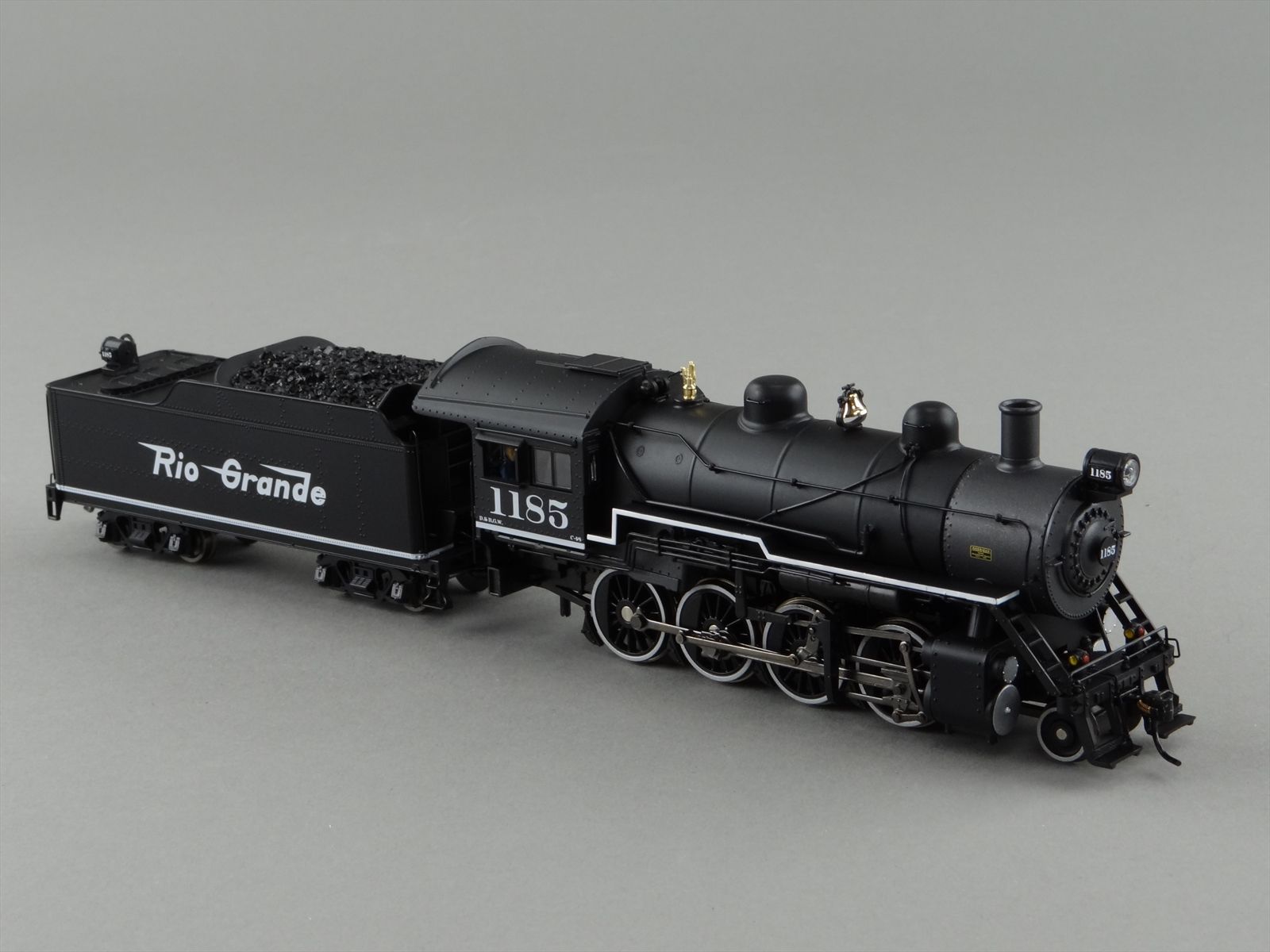 HO Scale BLI-2789 2-8-0 Consolidation, D&RGW #1185, Paragon2 Sound/DC/DCC