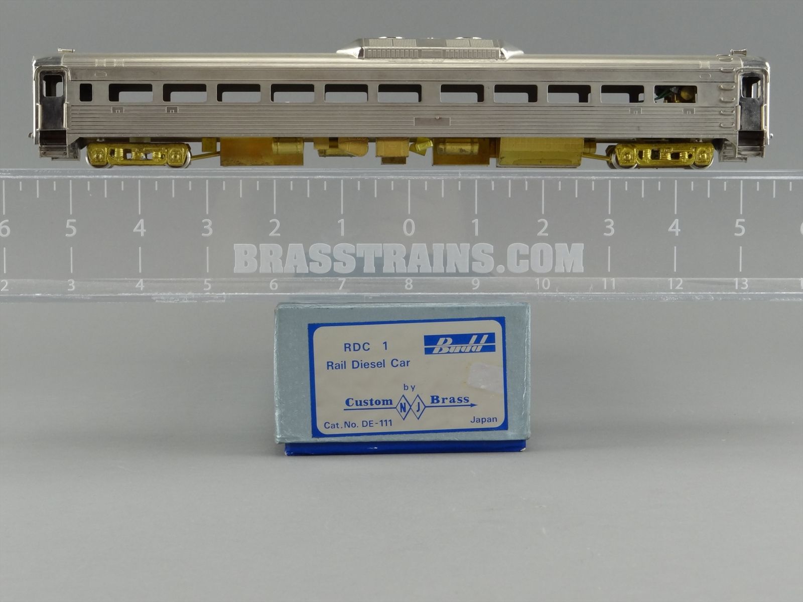 HO Scale NJ Custom Brass NJCB DE-111 ATSF Santa Fe Budd RDC 1 Rail ...