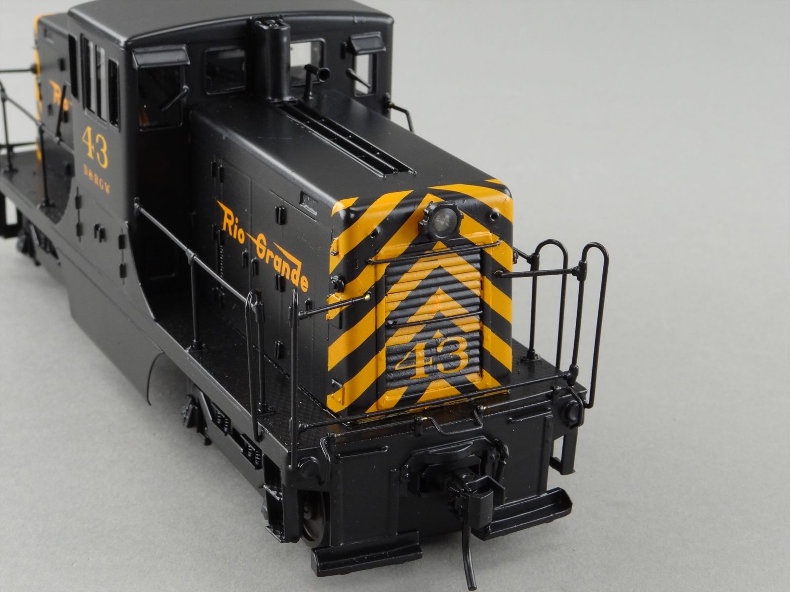 O 2-Rail Brass RYM RY 2121521 Rich Yoder GE 44 Ton Center Cab D&RGW Rio ...