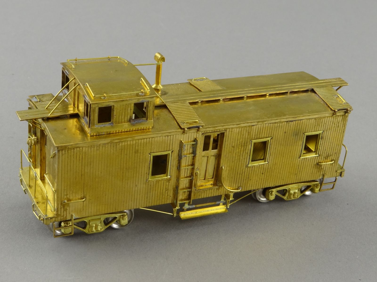 HO Brass Hallmark T&P Texas & Pacific Side Door Wood Caboose