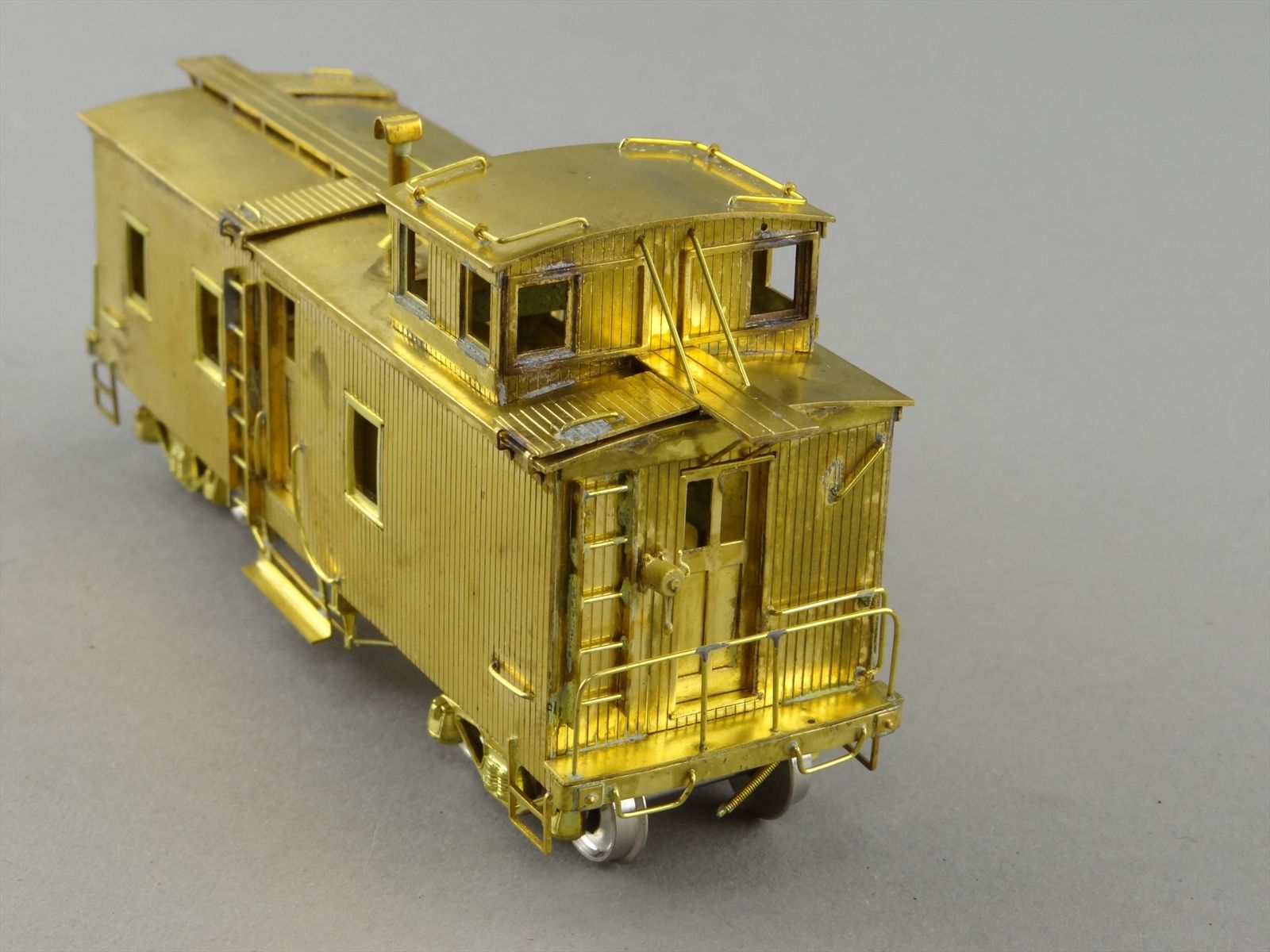 HO Brass Hallmark T&P Texas & Pacific Side Door Wood Caboose