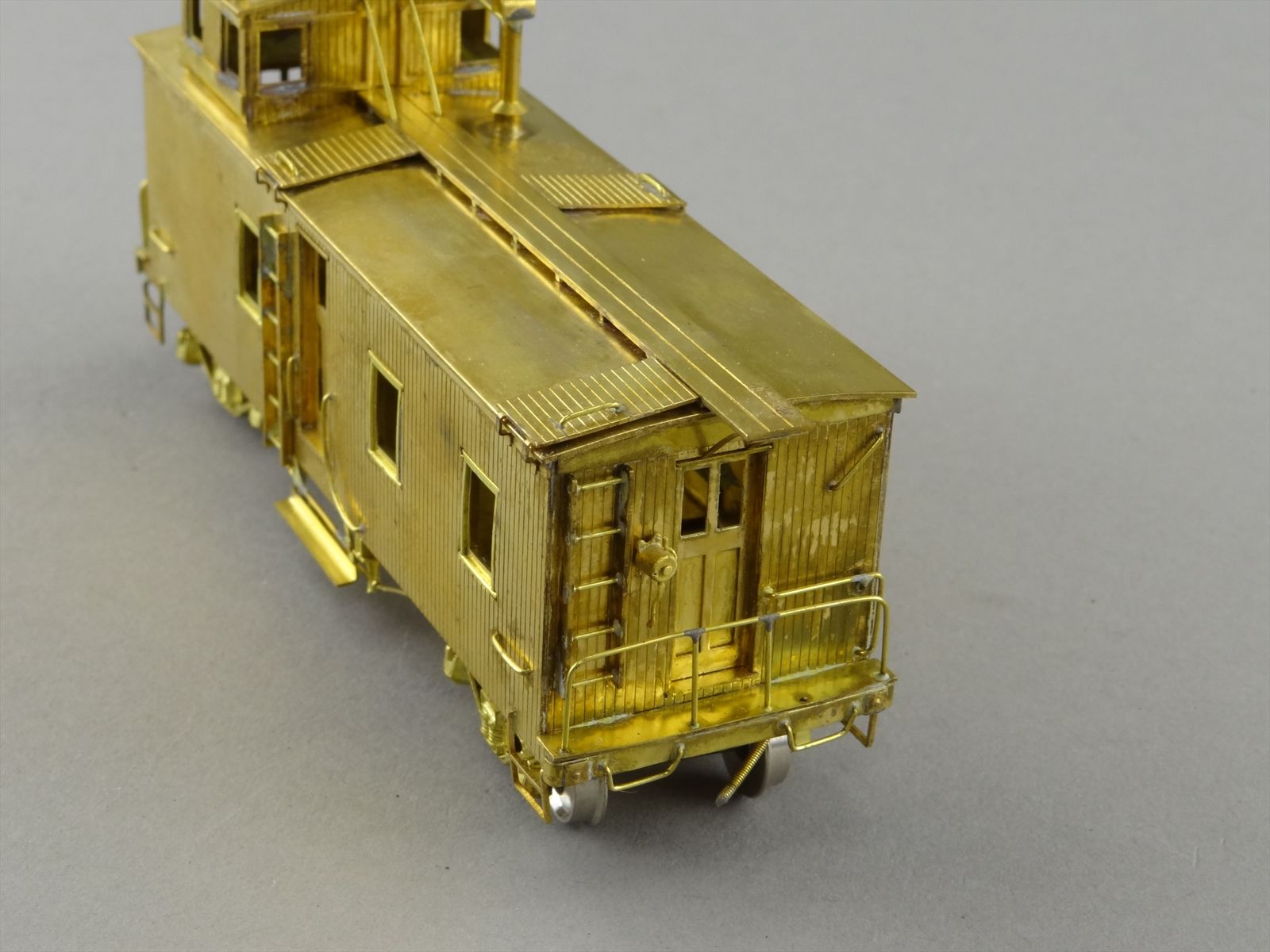 HO Brass Hallmark T&P Texas & Pacific Side Door Wood Caboose