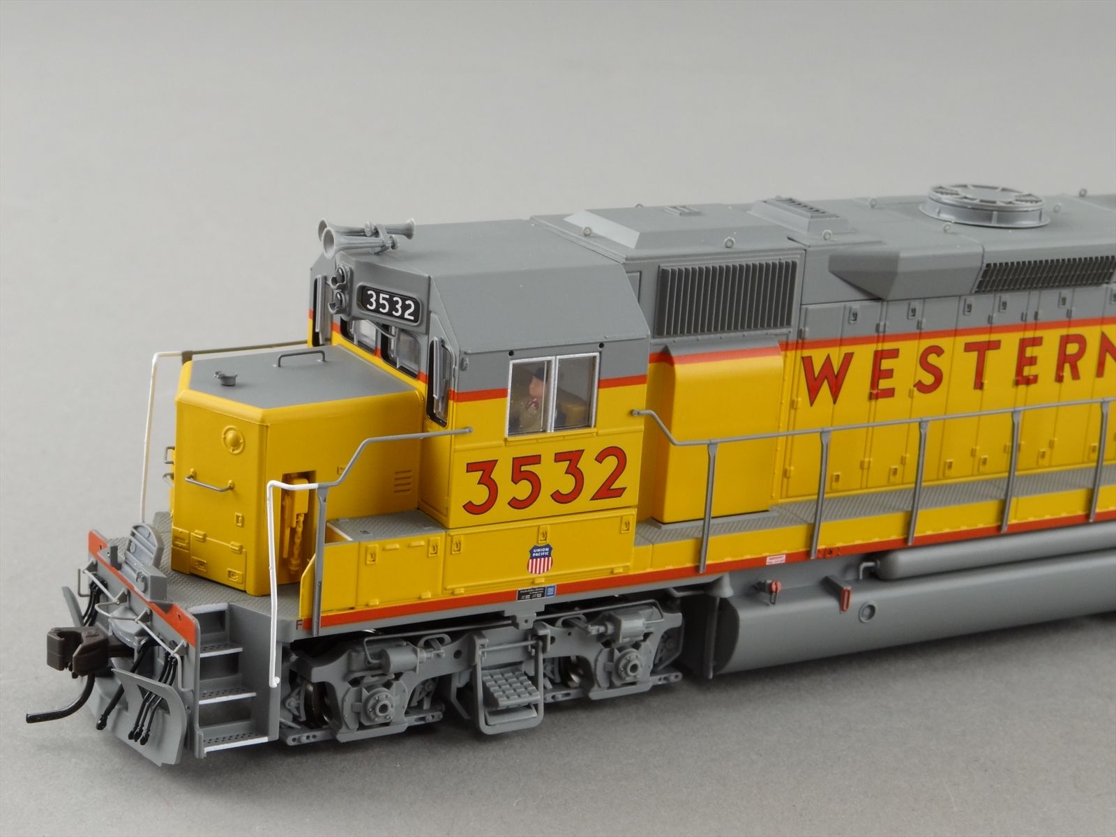 HO Scale Atlas 10000634 WP Western Pacific GP40 Diesel #3532 Master Series - GOLD DC/DCC