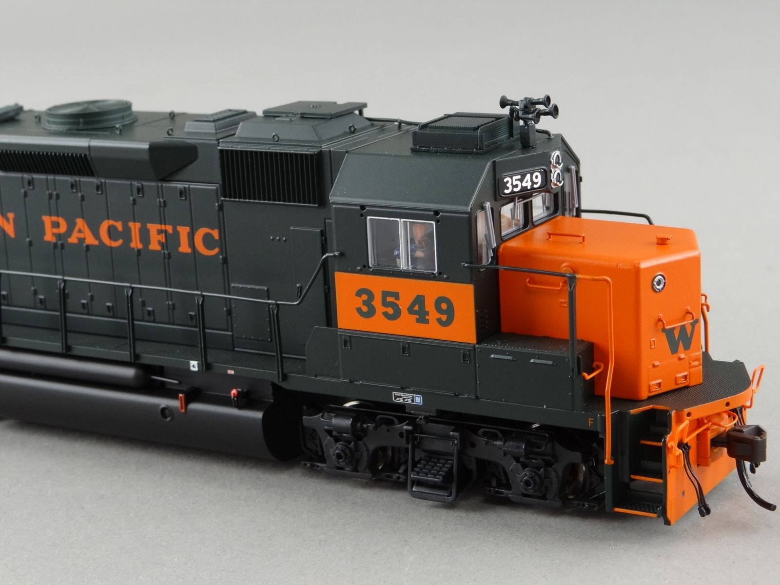 HO Scale Atlas 10001002 WP Western Pacific GP40-2 Phase 2 Diesel #3549 ...