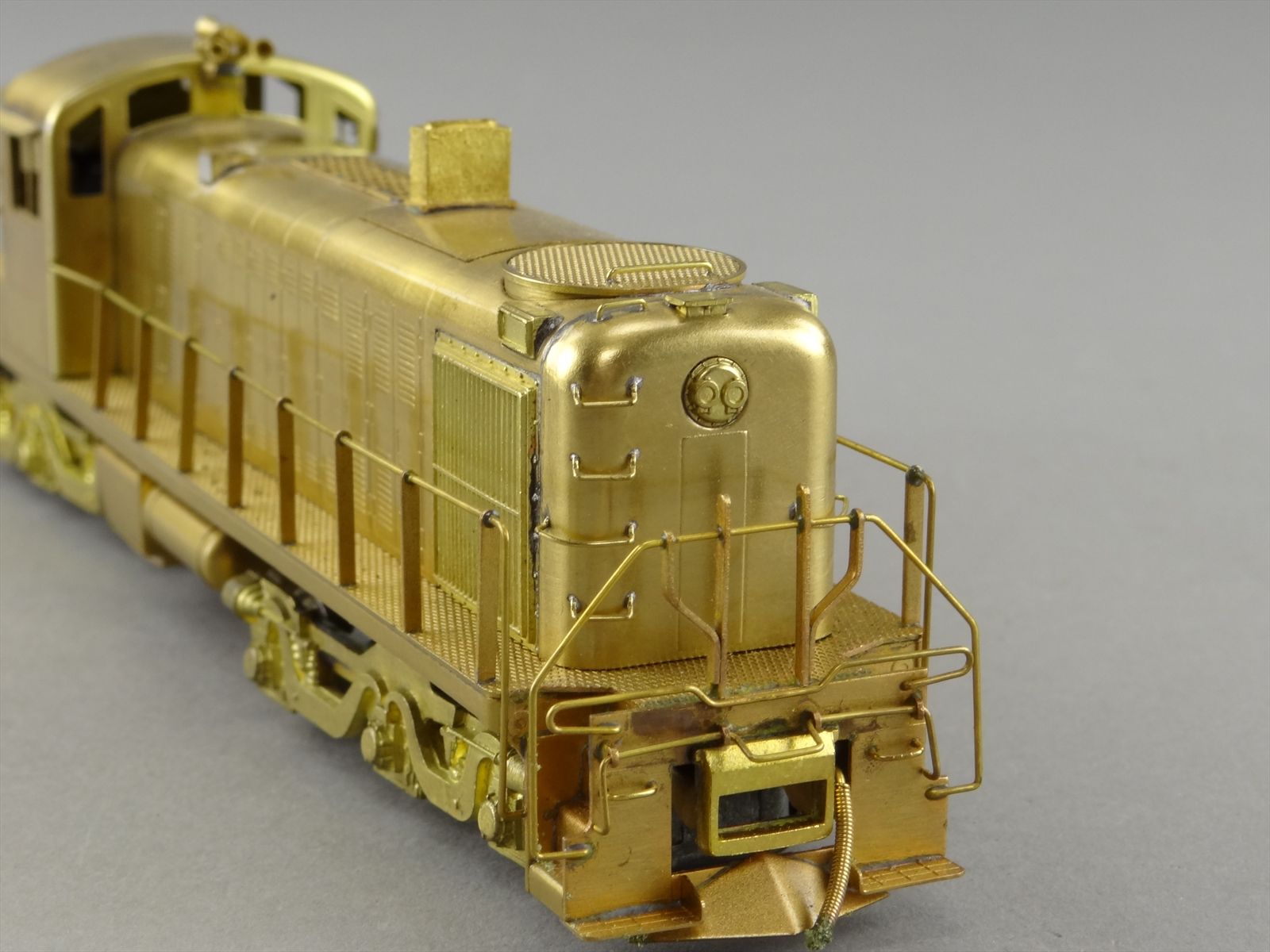 HO Brass Alco Models D-121 KMT RSD-4/5 Diesel Engine - Handy Man Special