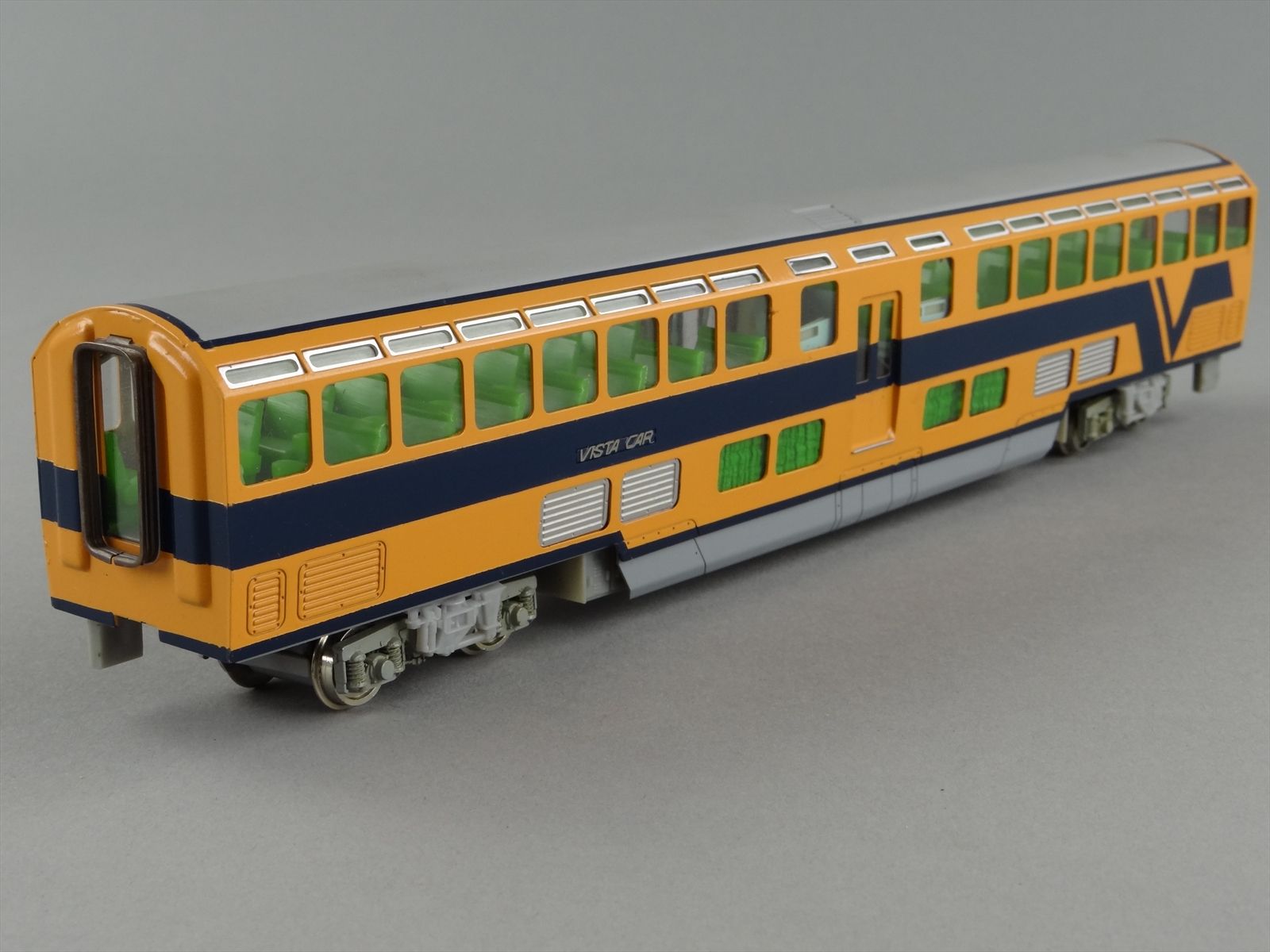 HO Scale Japanese Brass - KTM Katsumi Vista Car 4 Unit Electric ...