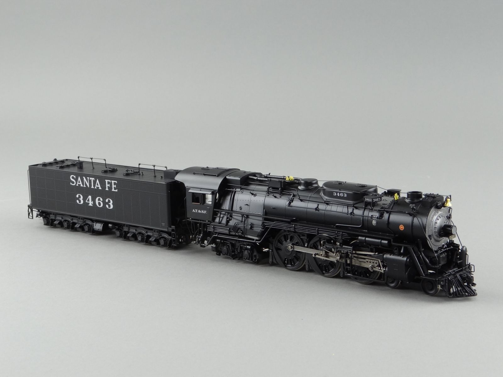 HO Brass GPM Glacier Park ATSF Santa Fe 4-6-4 #3463 1950's Modernized