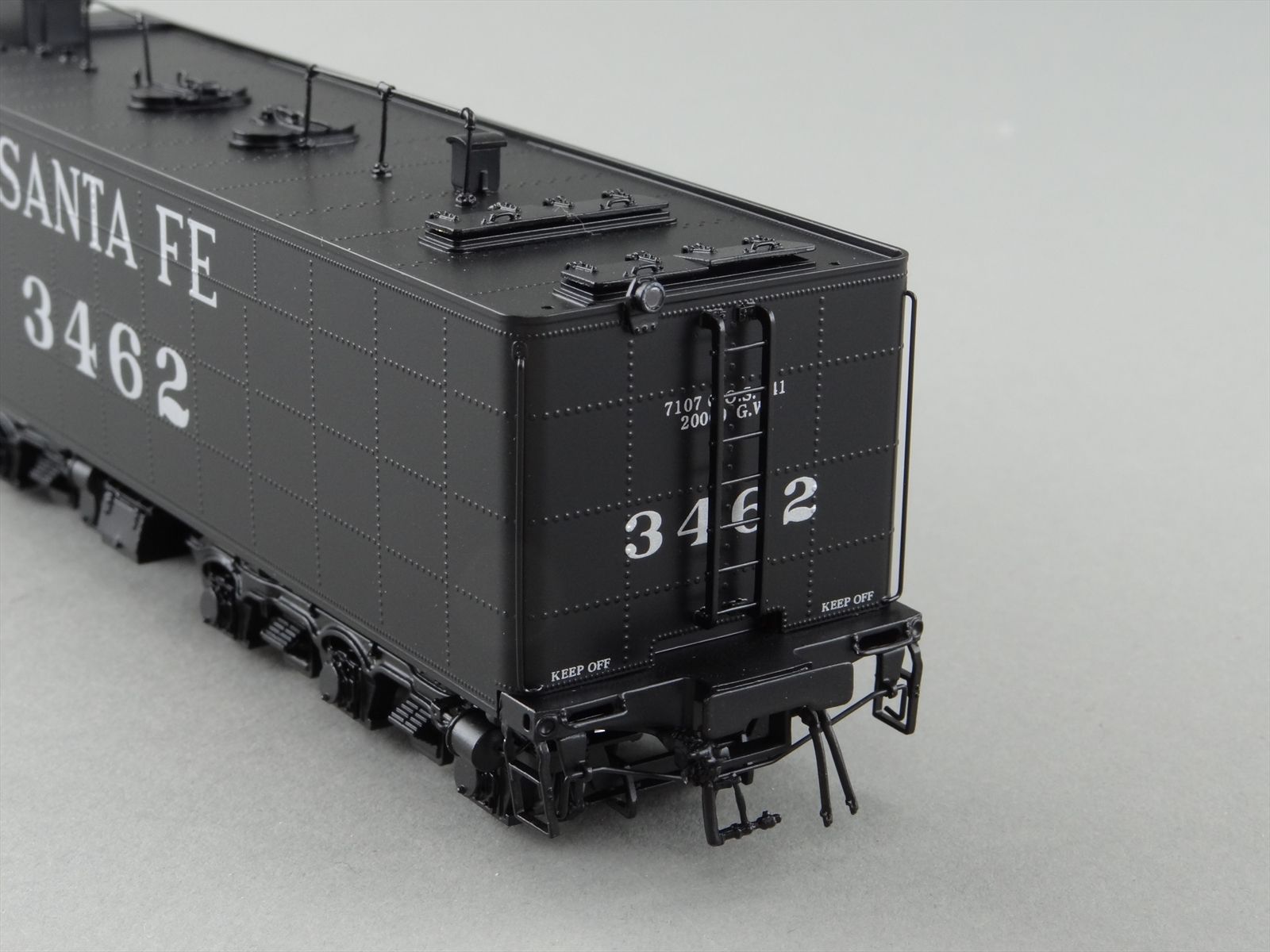 HO Brass GPM Glacier Park Models ATSF Santa Fe 4-6-4 #3462 1950's ...