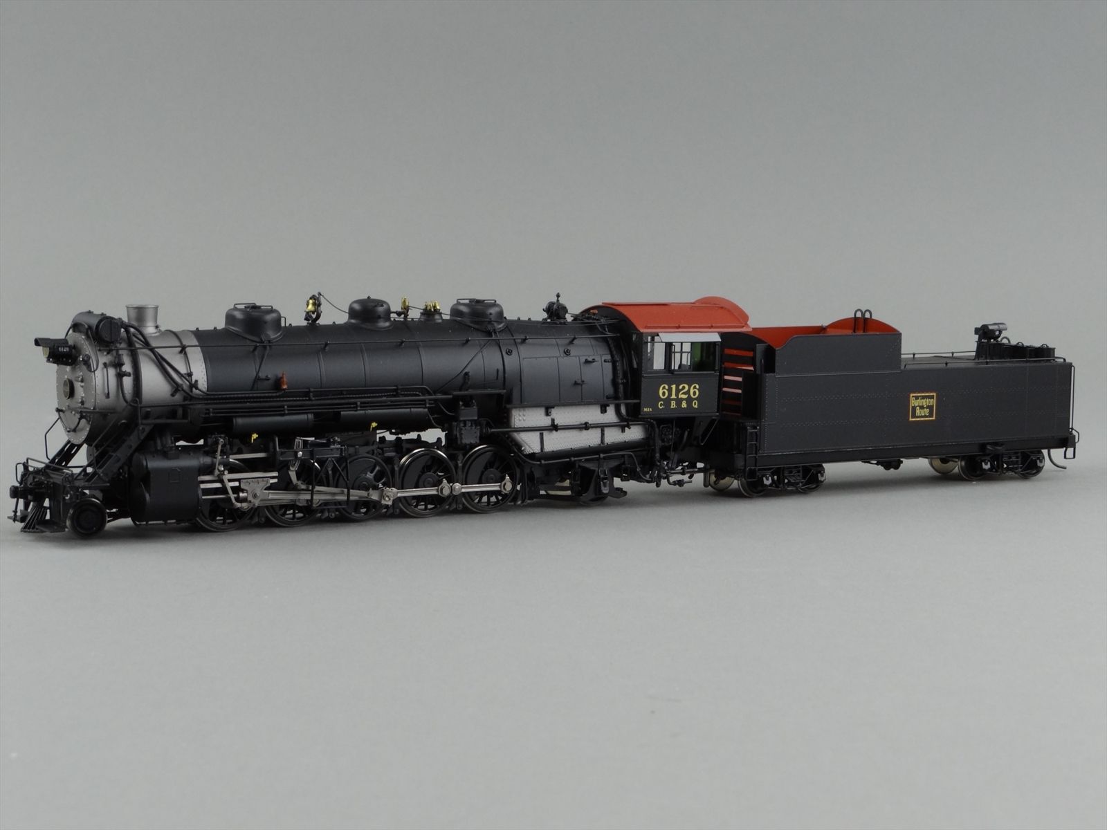 HO Brass Model Train - CIL 2501.1 Challenger CB&Q Burlington 2-10-2 M2A ...