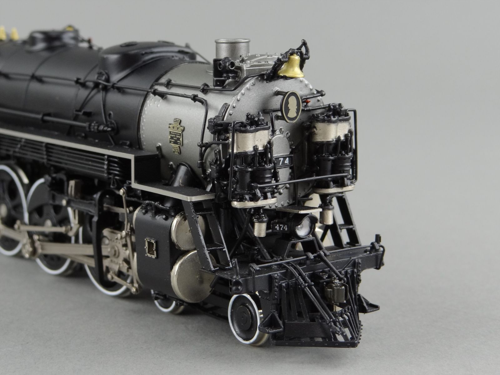 HO Brass Model Train - CIL 2261.1 Challenger C&O F-17 4-6-2 #474 ...