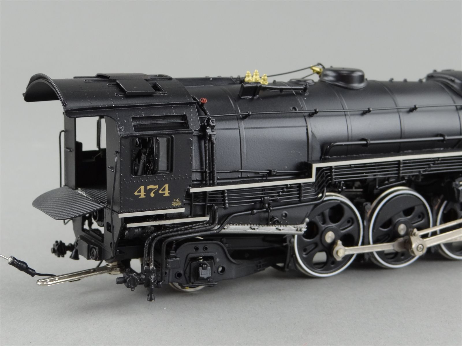 HO Brass Model Train - CIL 2261.1 Challenger C&O F-17 4-6-2 #474 ...
