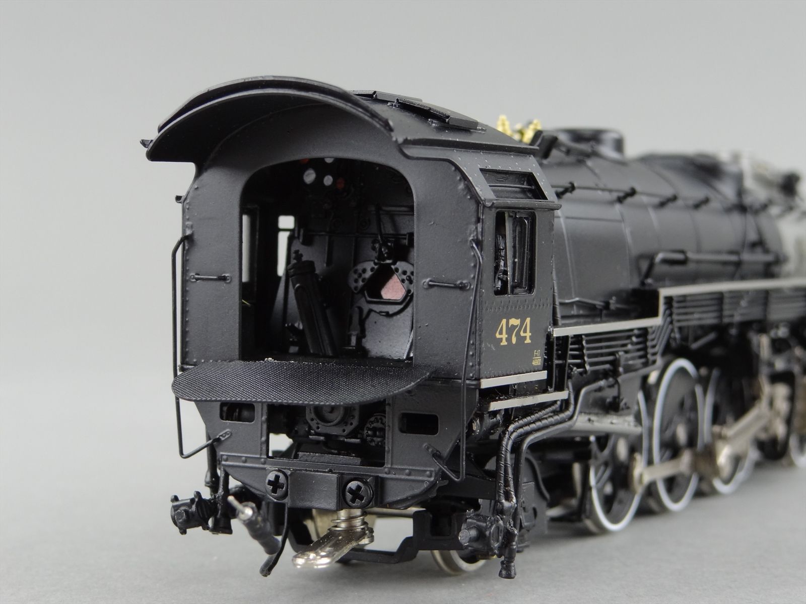HO Brass Model Train - CIL 2261.1 Challenger C&O F-17 4-6-2 #474 ...