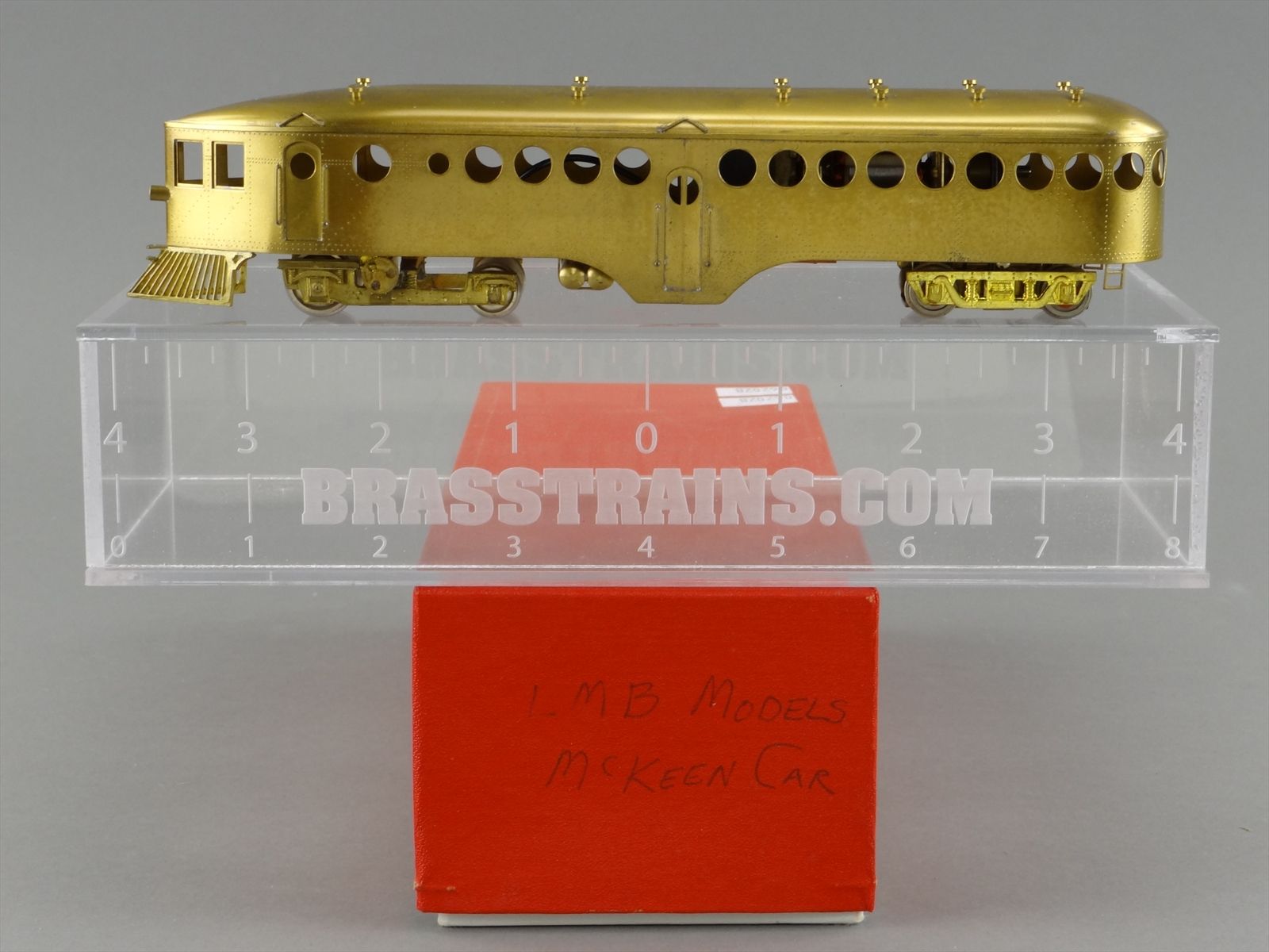 HO Brass Model Train - LMB / Ken Kidder 3540 55' McKeen Motor Car ...
